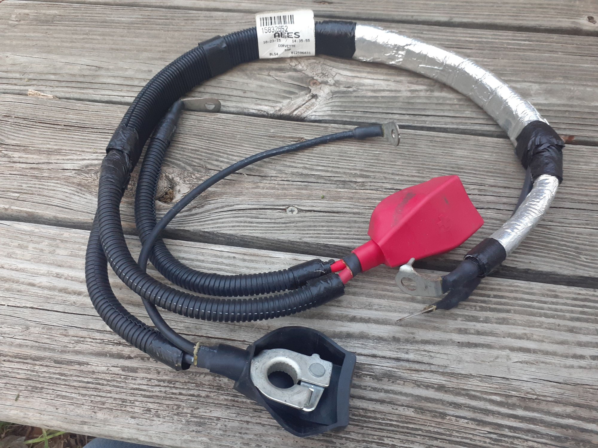 FS (For Sale) New C6 positive battery cable mint - CorvetteForum ...