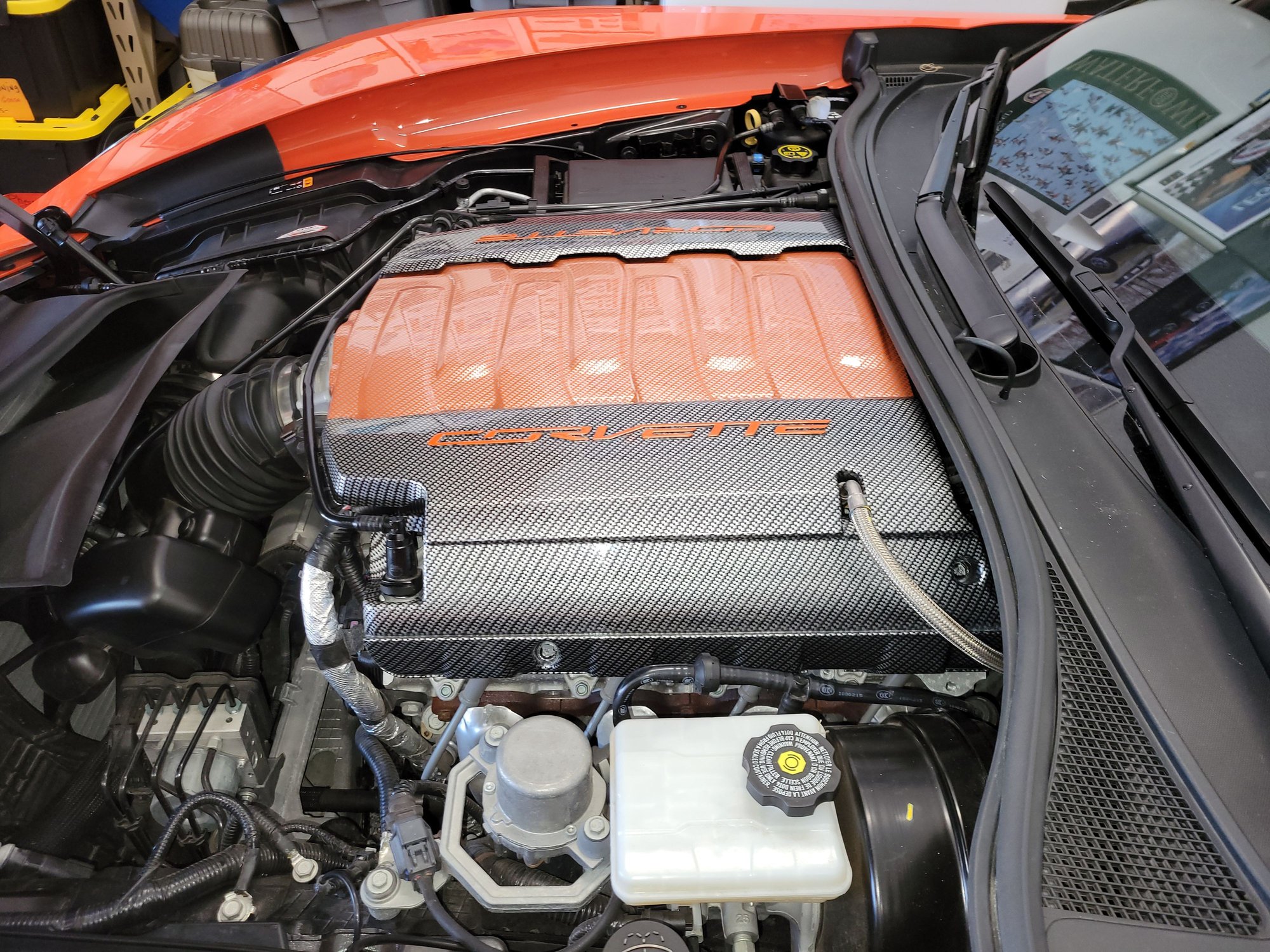 C7 Engine bay From stock to this! - CorvetteForum - Chevrolet Corvette ...