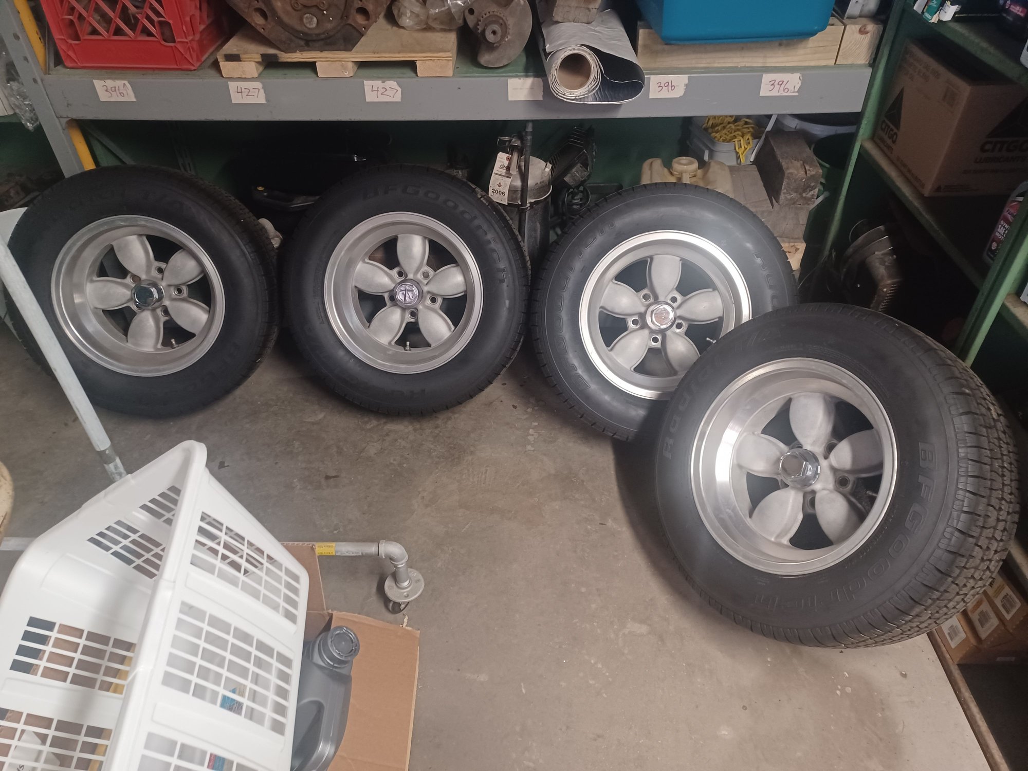 FS (For Sale) Vintage American Racing Wheels 15x10 & 15x8.5 ...