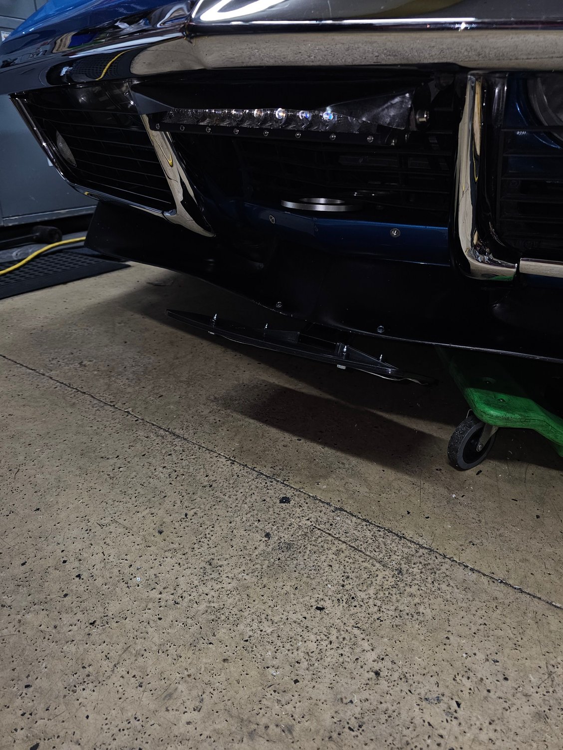 how to attach a front license plate on a C3 Corvette - CorvetteForum ...