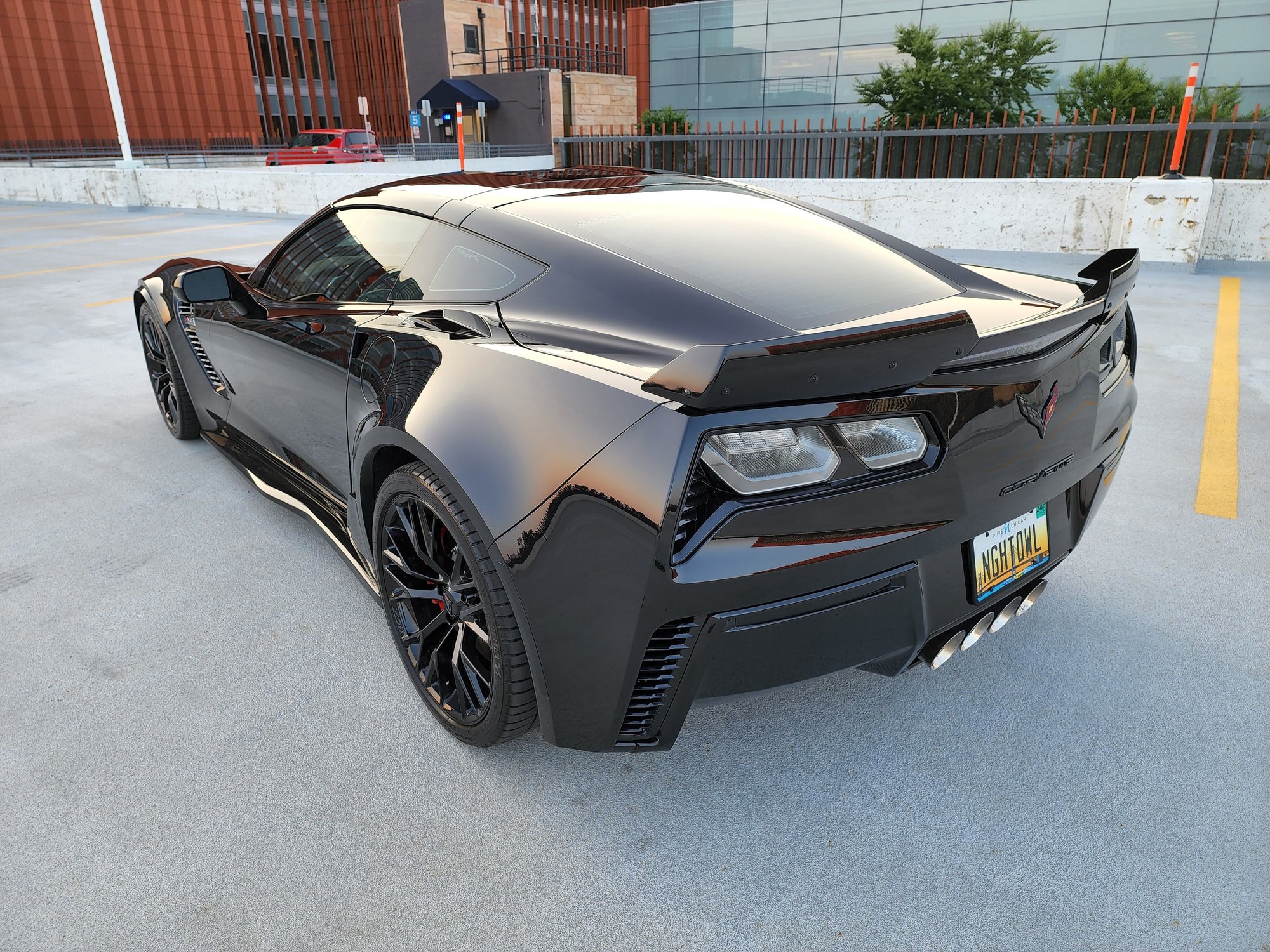 SOLD - 2019 C7 Z06 2LZ coupe, M7, all black,