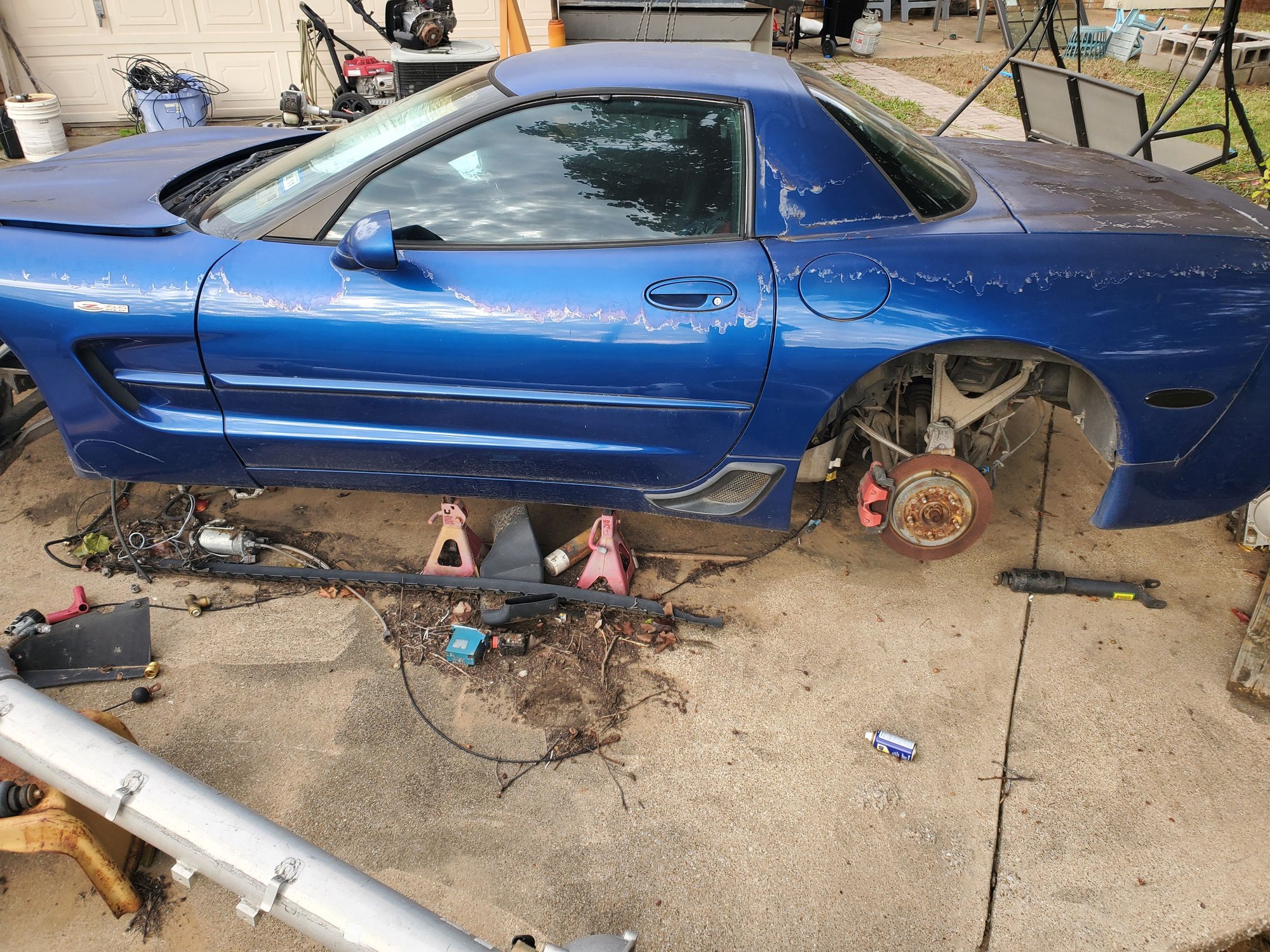 FS (For Sale) 02 EB / mod red z06 ROLLER - CorvetteForum - Chevrolet Corvette Forum Discussion