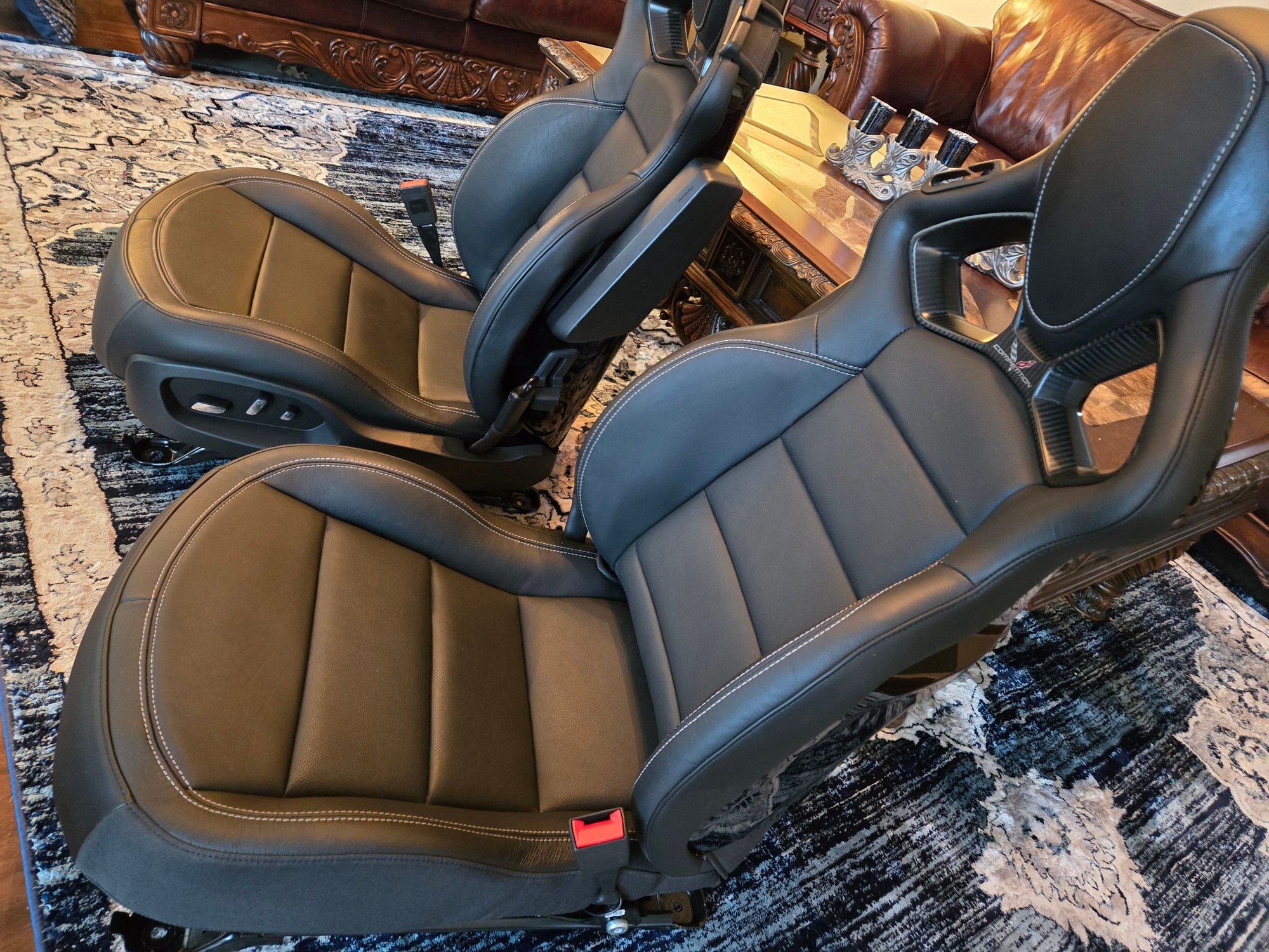 FS (For Sale) 2019 Corvette C7 Z06 Competition seats w/ carbon fiber ...