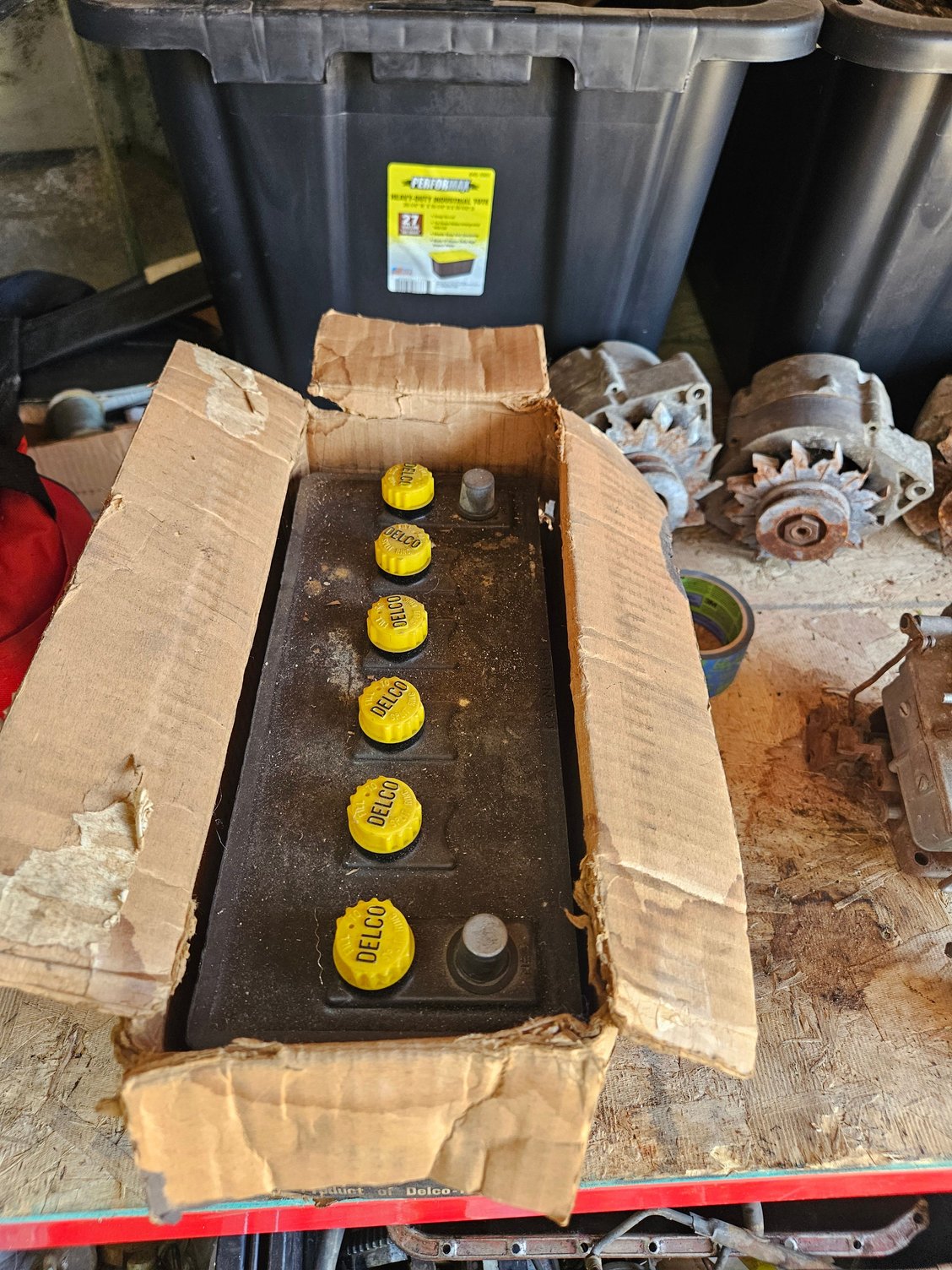 FS (For Sale) NOS Delco battery #465 - CorvetteForum - Chevrolet ...