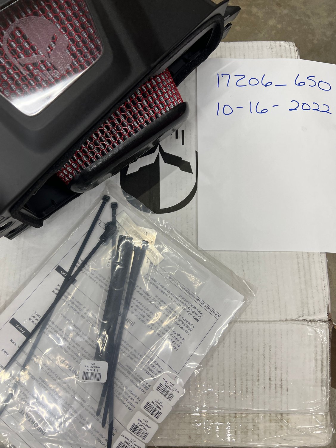 FS (For Sale) C7 Jake Cold Air Intake - CorvetteForum - Chevrolet ...