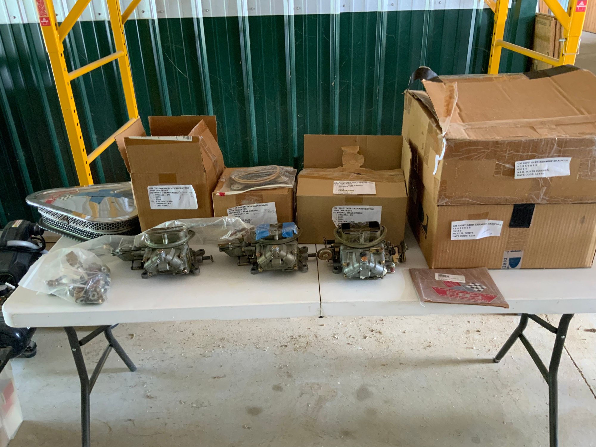 FS (For Sale) 1969 Tri Power Setup - CorvetteForum - Chevrolet Corvette ...