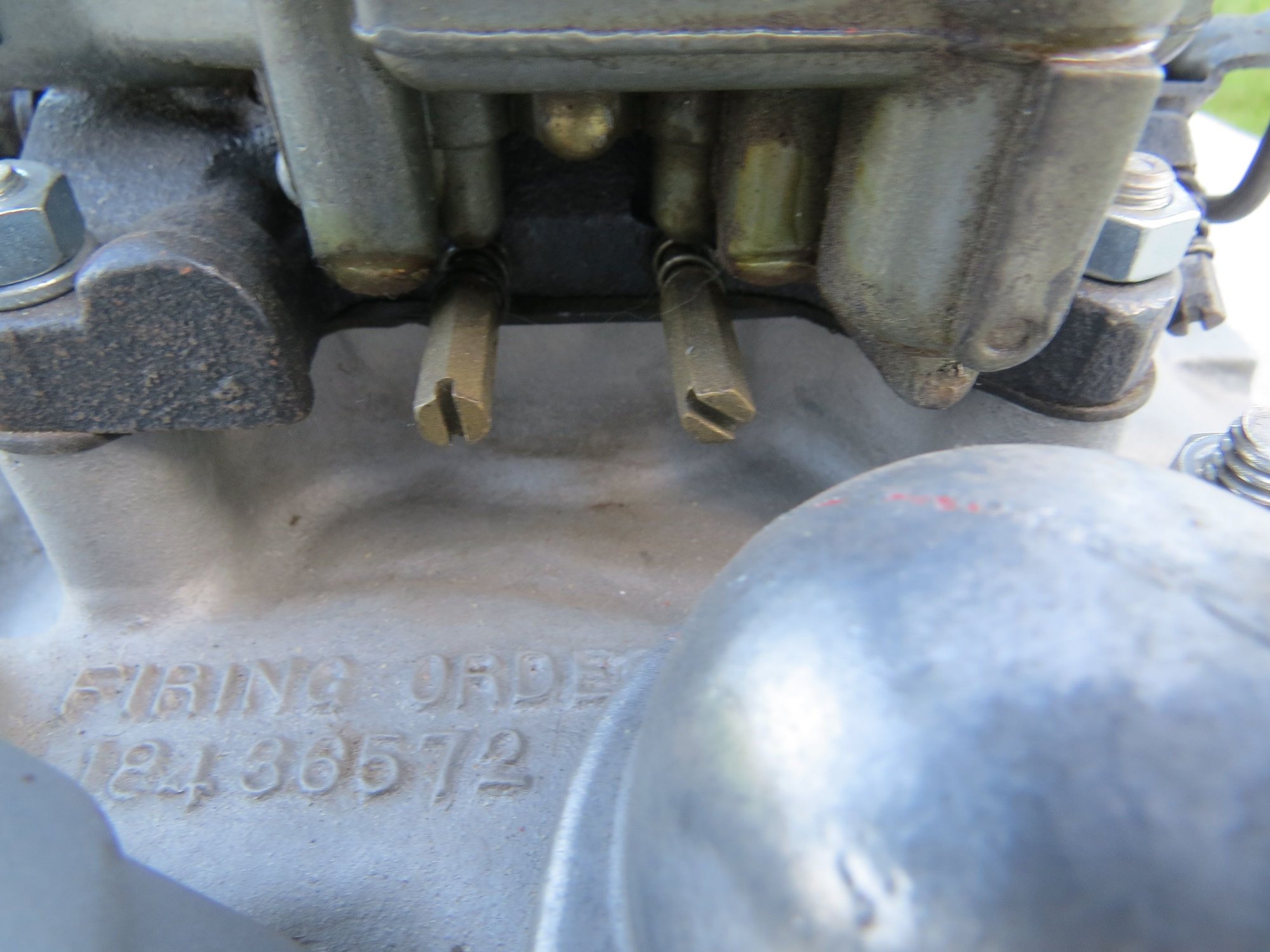 FS (For Sale) 58-61 Dual Quad assembly rebuilt, correct, ready to run ...