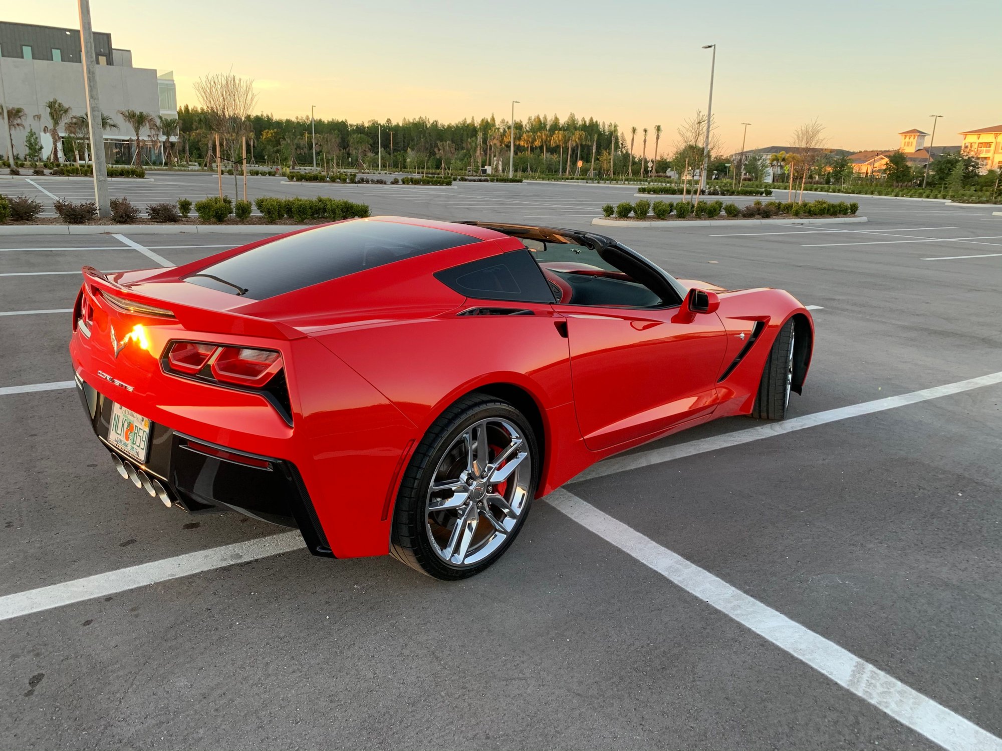 FS (For Sale) 2014 C7 Z51 3LT, M7, Torch Red, Red Interior, Tampa Bay ...