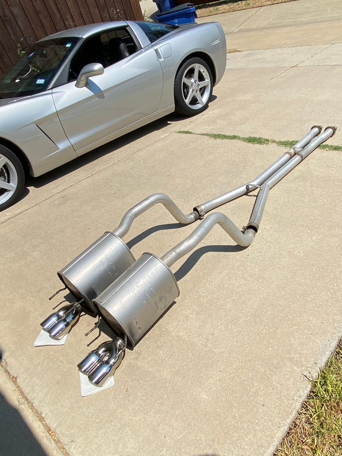 FS (For Sale) 2007 midpipe and mufflers - CorvetteForum - Chevrolet ...