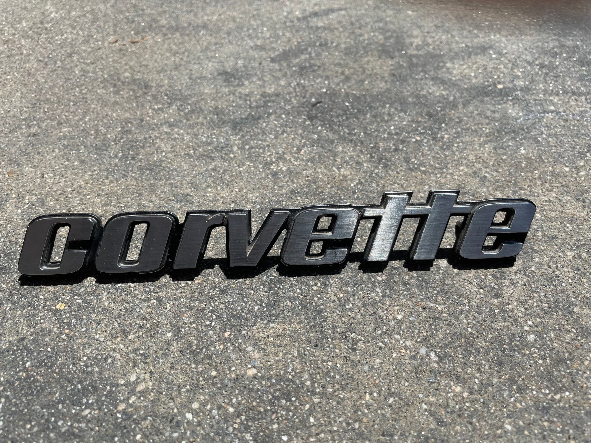 WTB (Want To Buy) Tail lights and rear bumper Corvette script for 1977 ...