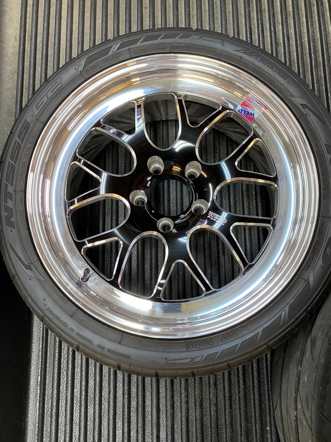FS (For Sale) Weld Racing RTS S77 Wheels & Nitto Tires Z06/Grand Sport ...