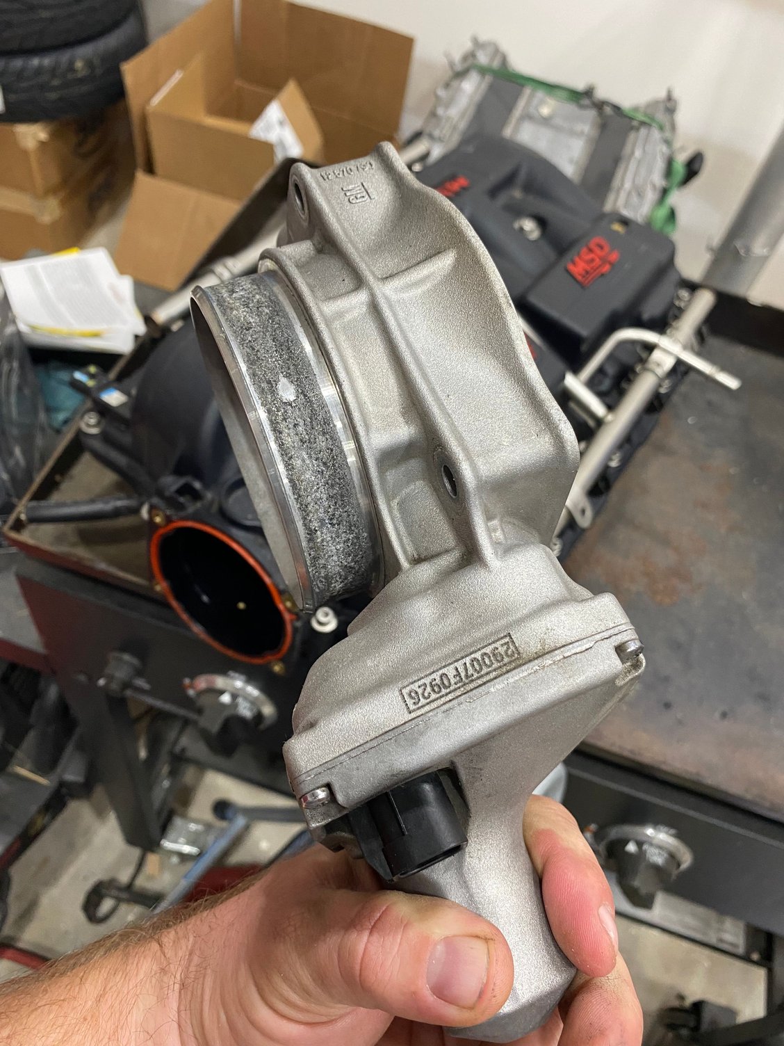 FS (For Sale) Ls2/3 silver blade throttle body - CorvetteForum ...