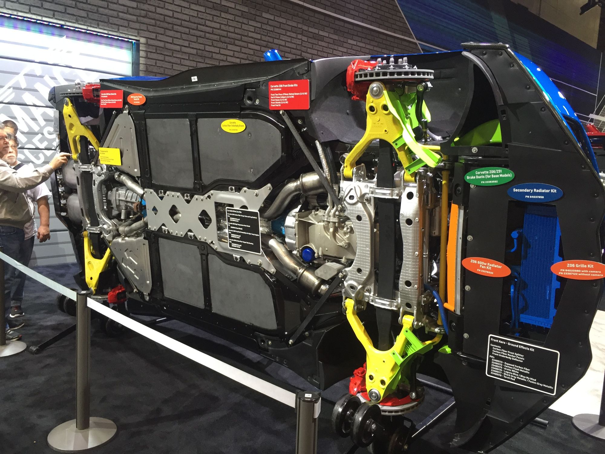 Was anyone able to get Z06 SEMA undercarriage pictures? - CorvetteForum ...