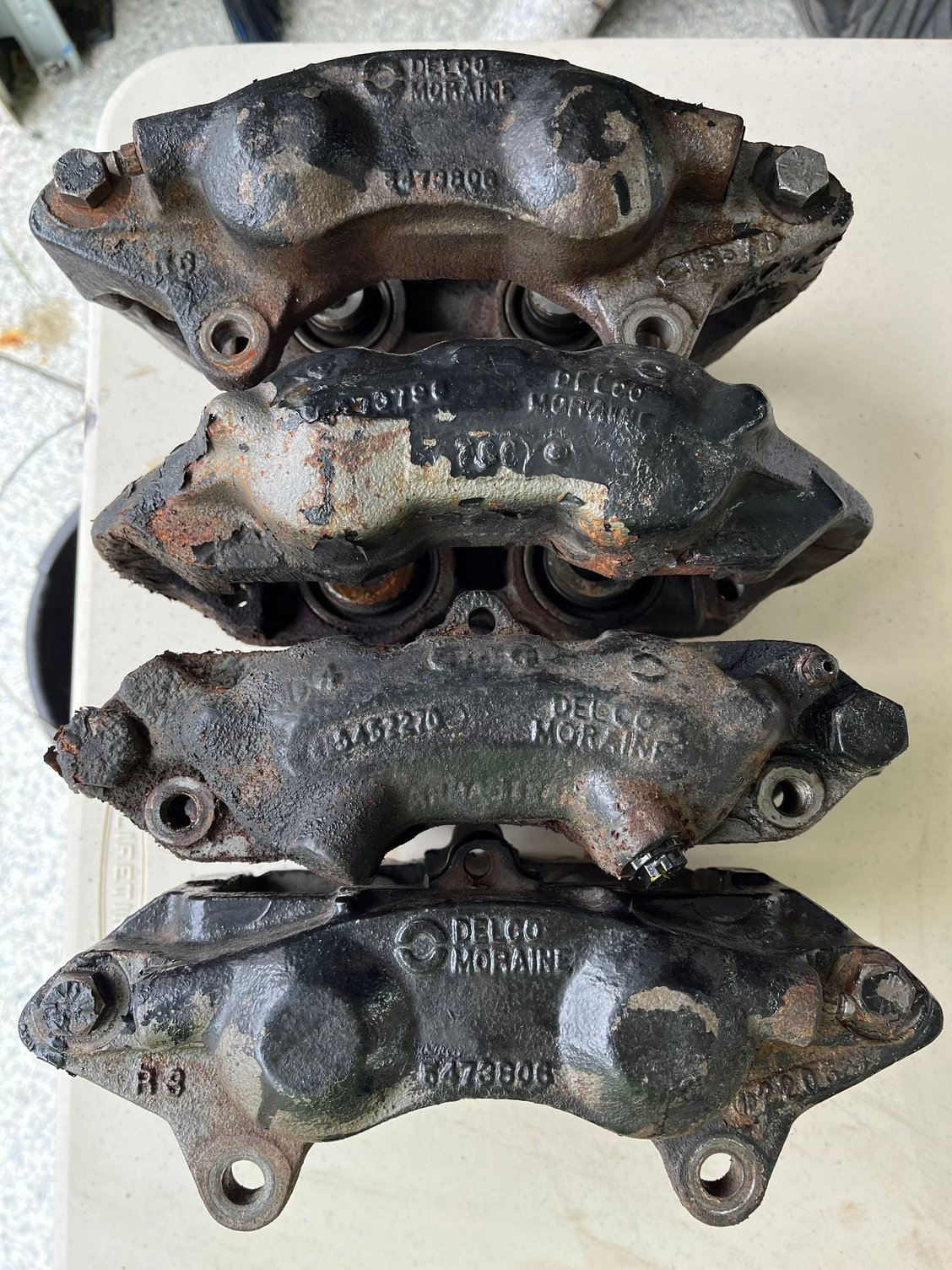 FS (For Sale) 1972 Delco Moraine calipers - CorvetteForum - Chevrolet ...