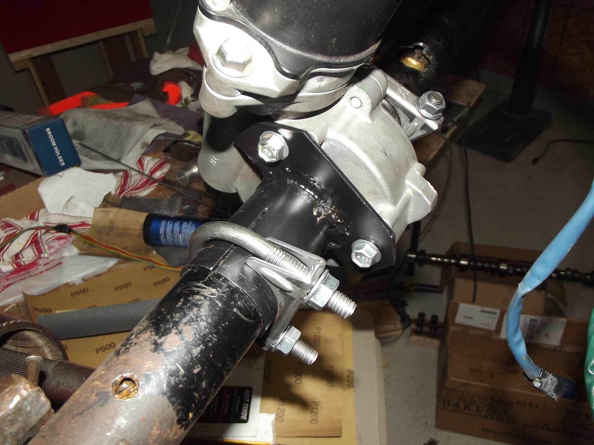 Finished my C1 electric power steering conversion - CorvetteForum ...