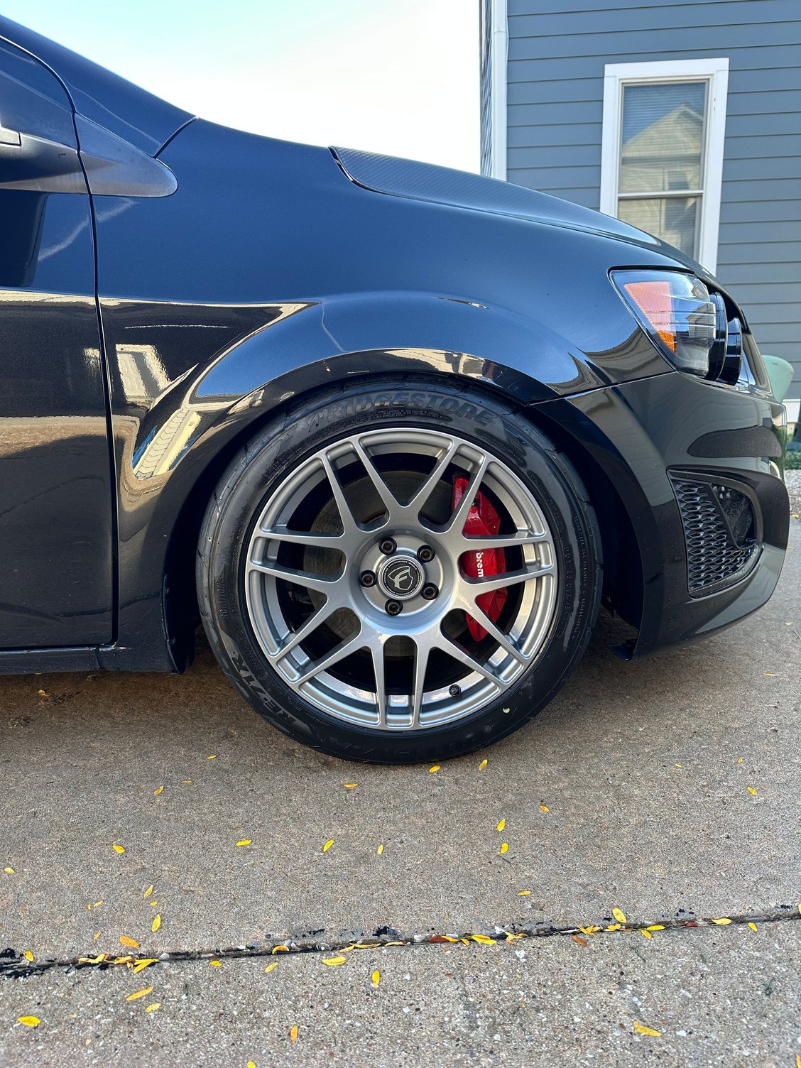 Z06 Budget 4-piston Brembo (repurposed from Cadillac ATS) Big Brake Kit ...