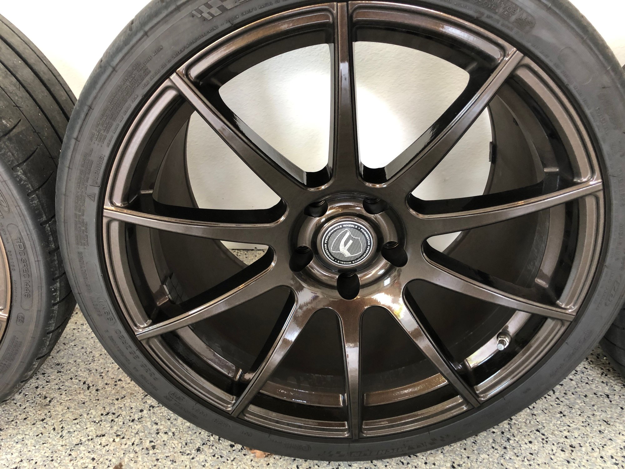 FS (For Sale) Forgestar CF10 wheels/tires (Bronze Burst ...