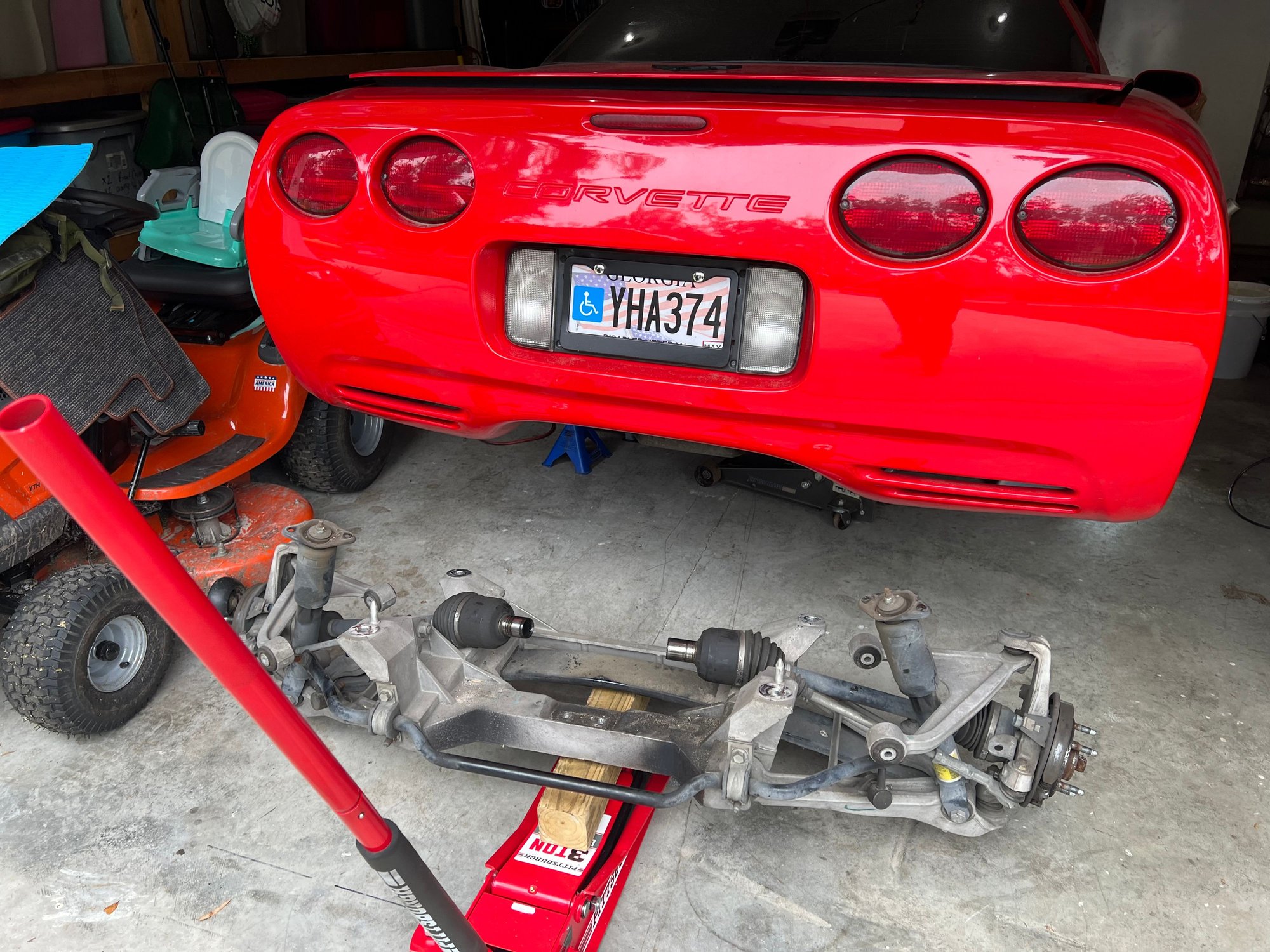 Rear Cradle Dropped——> Next, Diff and Manual Trans - CorvetteForum ...