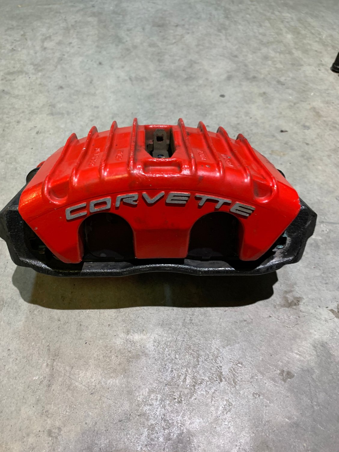 FS (For Sale) 2000 Coupe Brake Calipers (Red) - CorvetteForum ...