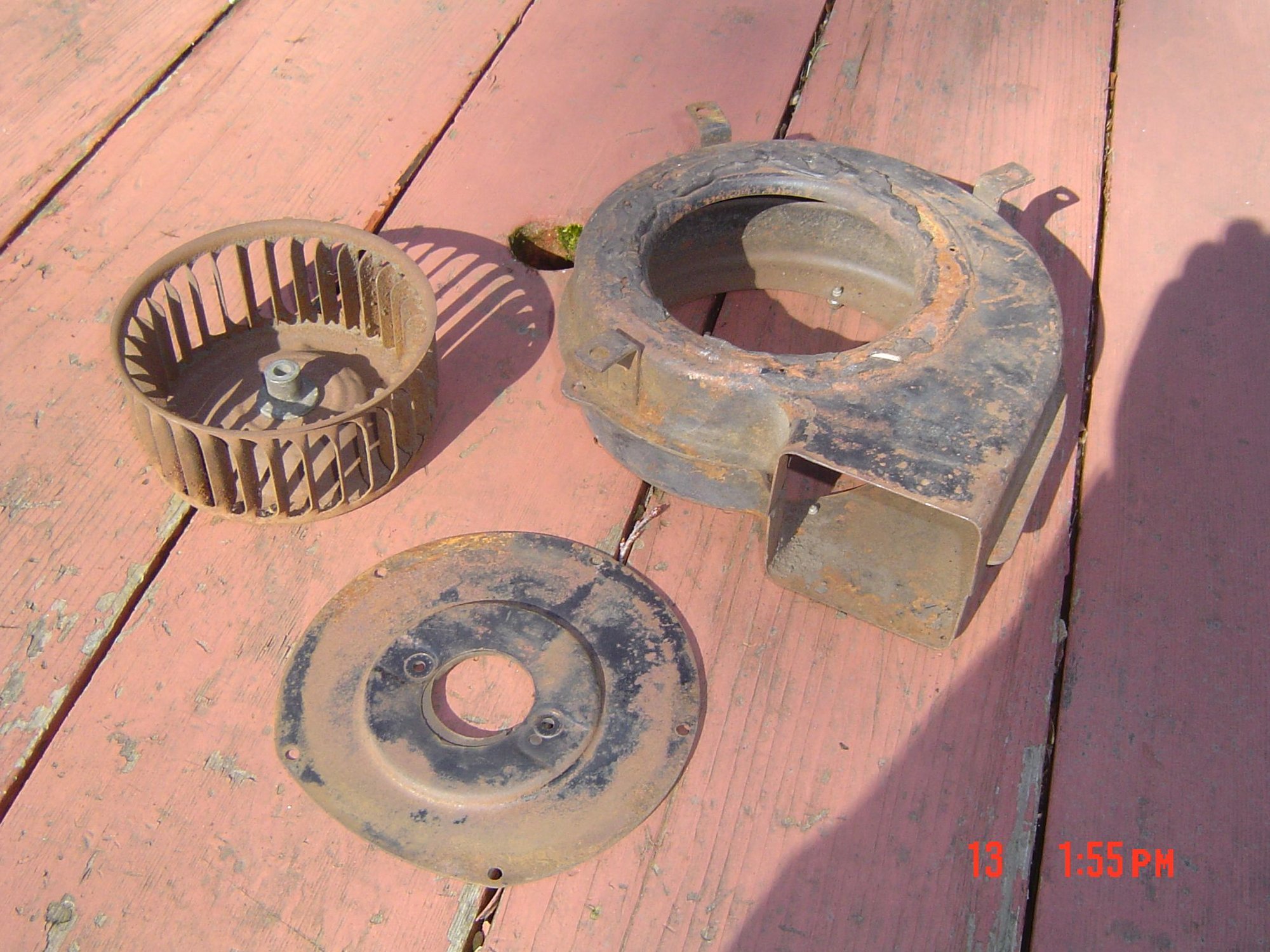 FS (For Sale) 1956-62 corvette heater blower housing/ cage ...