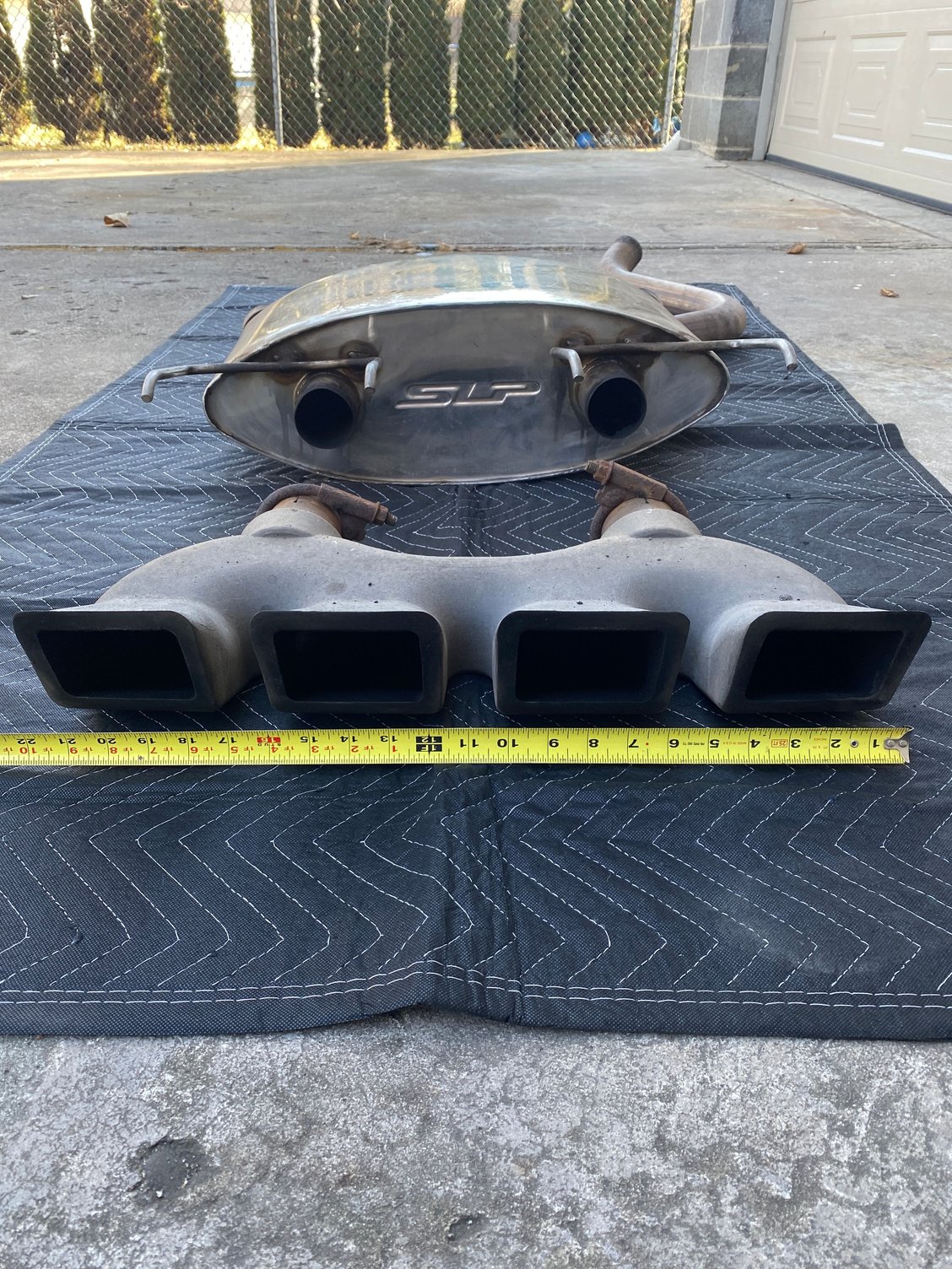 FS (For Sale) SLP loudmouth Square Tip cast exhaust - CorvetteForum ...