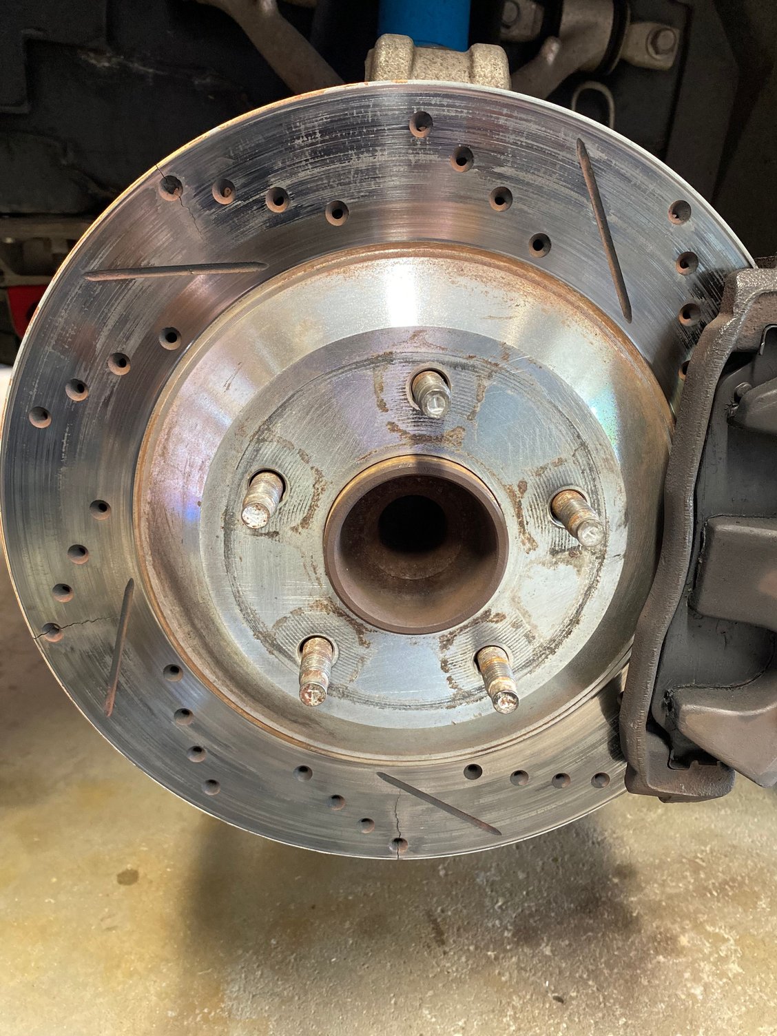 Rotors cracked and oil went to 280 at HPDE - CorvetteForum - Chevrolet ...