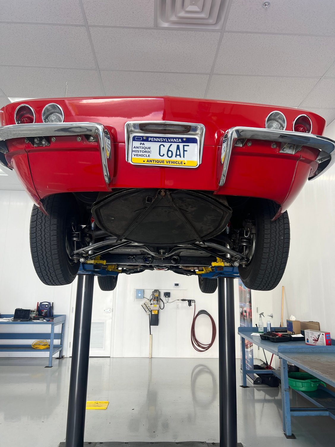 FS (For Sale) ‘66 C2. 327/300hp full on chassis restoration in last two ...