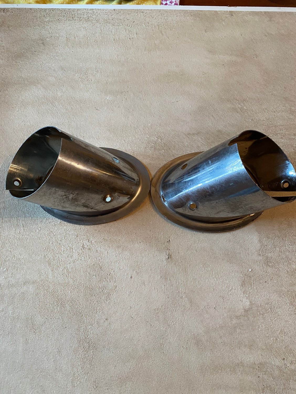 FS (For Sale) 1963/64/65 rear exhaust bezels-ORIGINALS - CorvetteForum ...