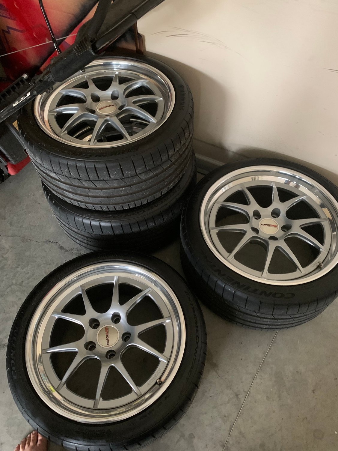 FS (For Sale) Forgeline GZ3 wheels / Continental tires - CorvetteForum ...