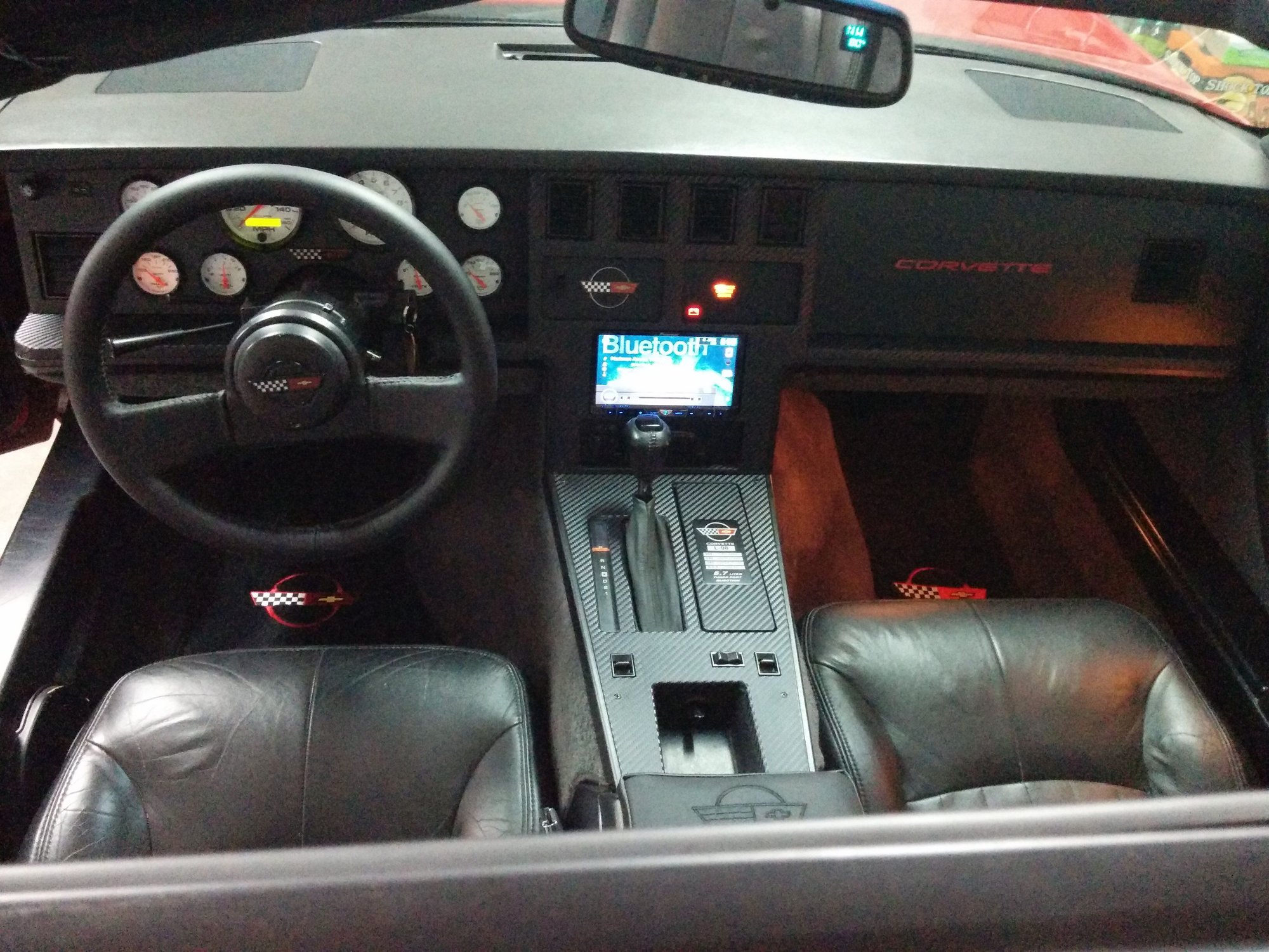 Early C4 double din stereo install. - CorvetteForum - Chevrolet ...