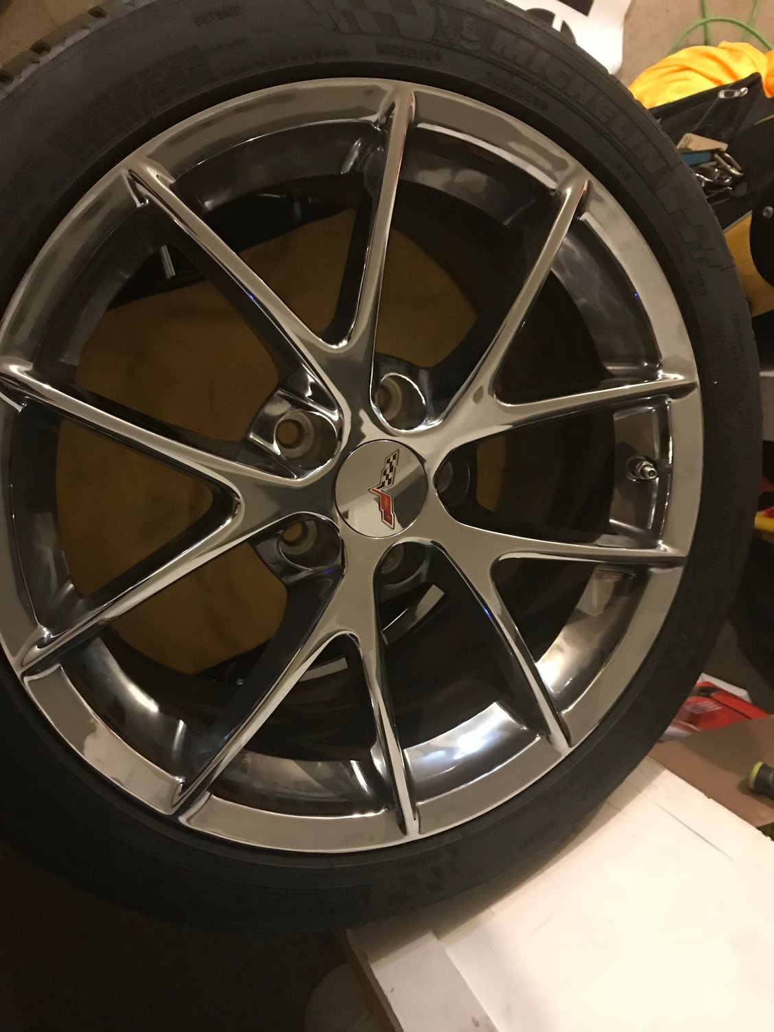 FS (For Sale) OEM Speedline Z06 Spyder Rims, Michelin PS2, Z26 ...
