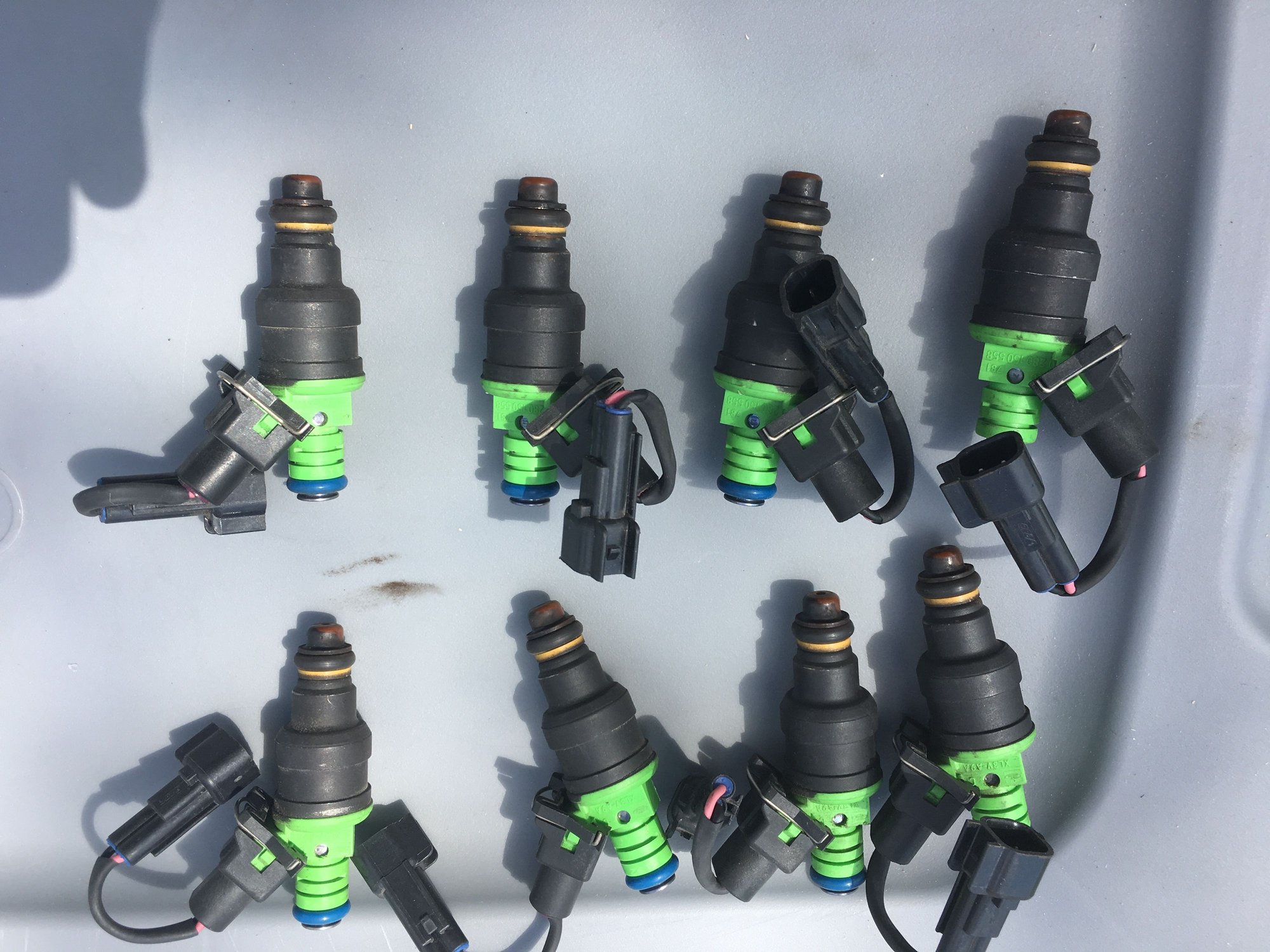 FS (For Sale) 42lb green top injectors with adapters - CorvetteForum ...