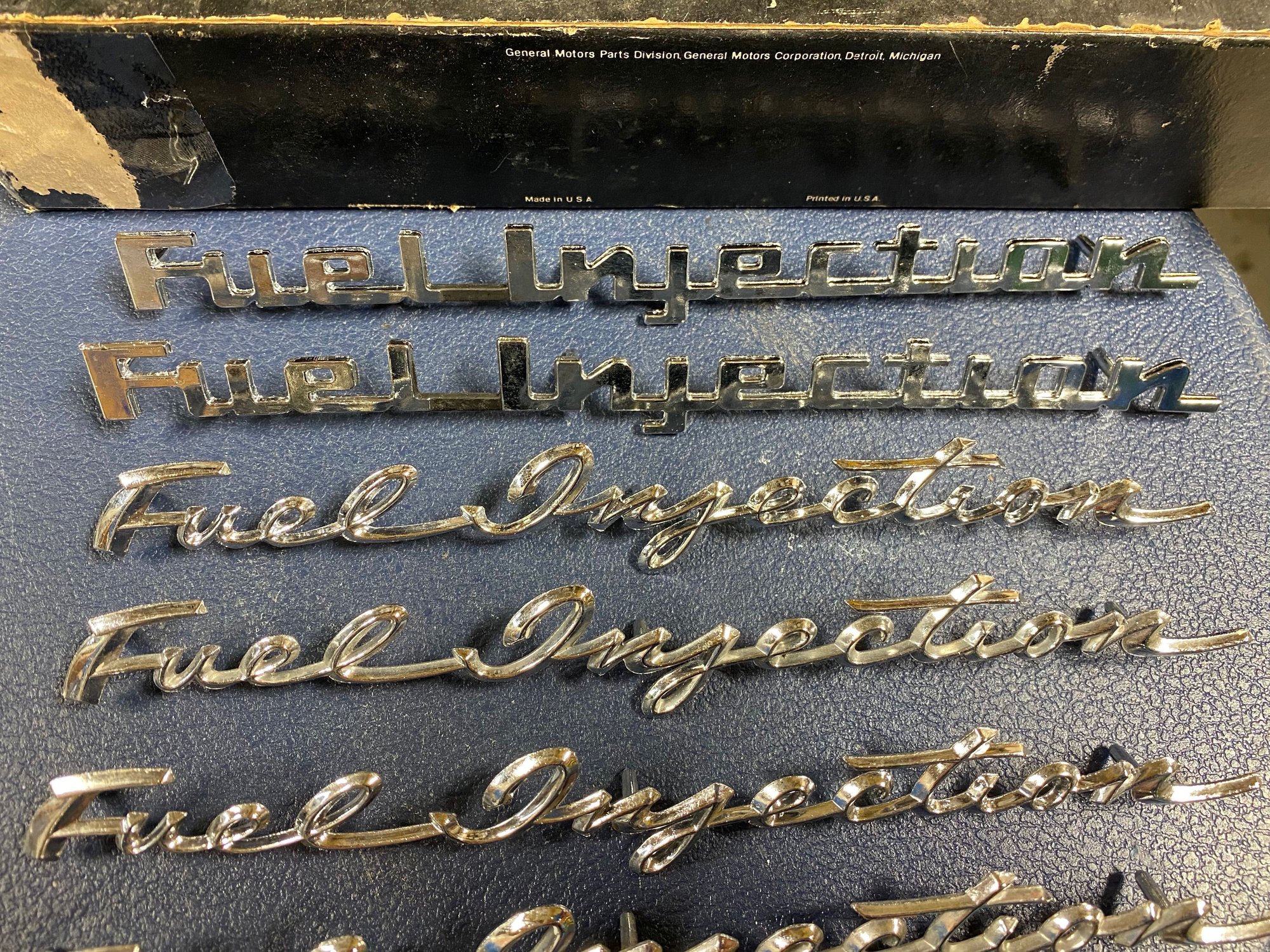 FS (For Sale) NOS C1 Fuel Injection Emblems - CorvetteForum - Chevrolet ...