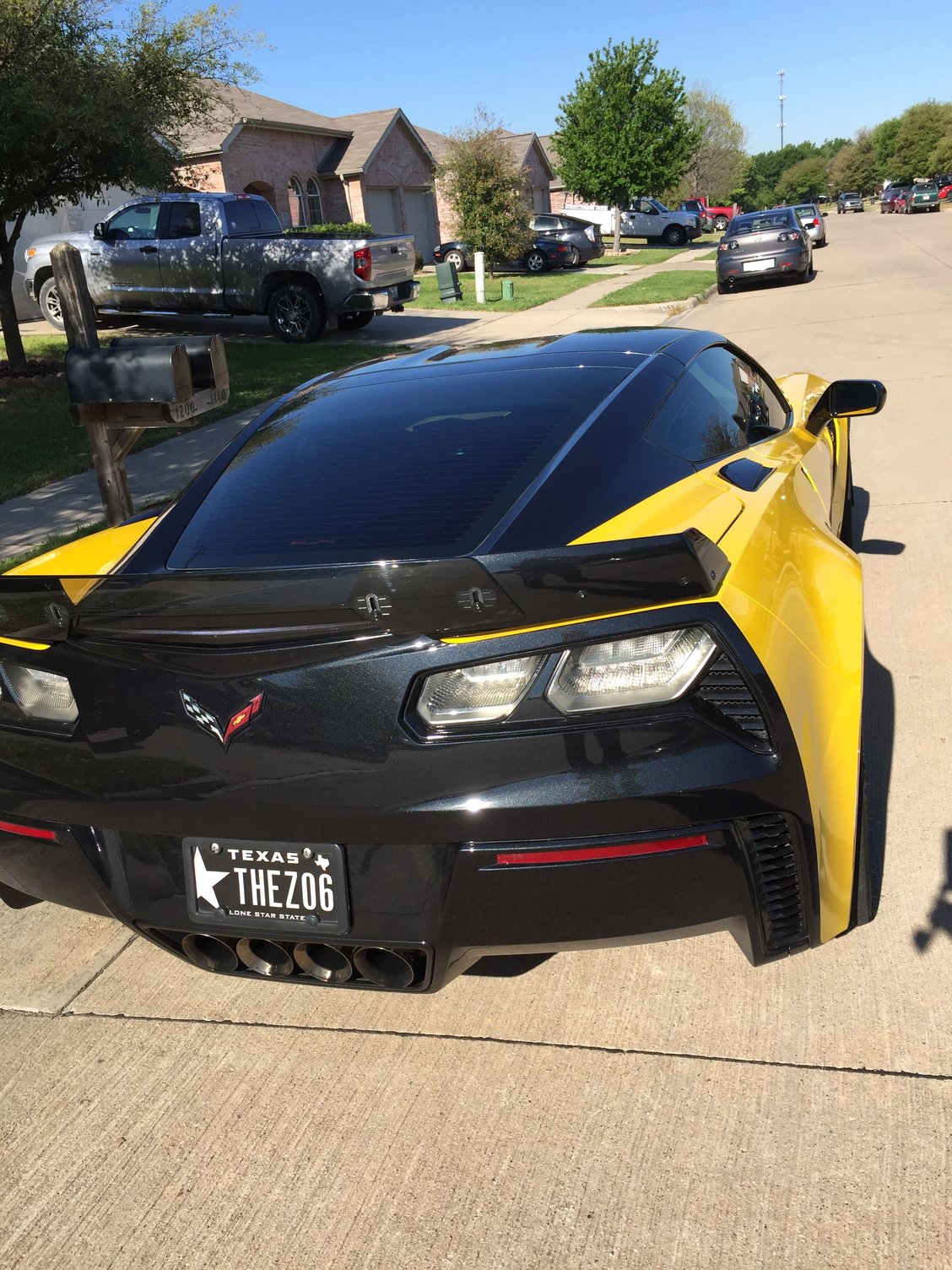 Has anyone painted the back of their C7 Z06 black?? - CorvetteForum ...