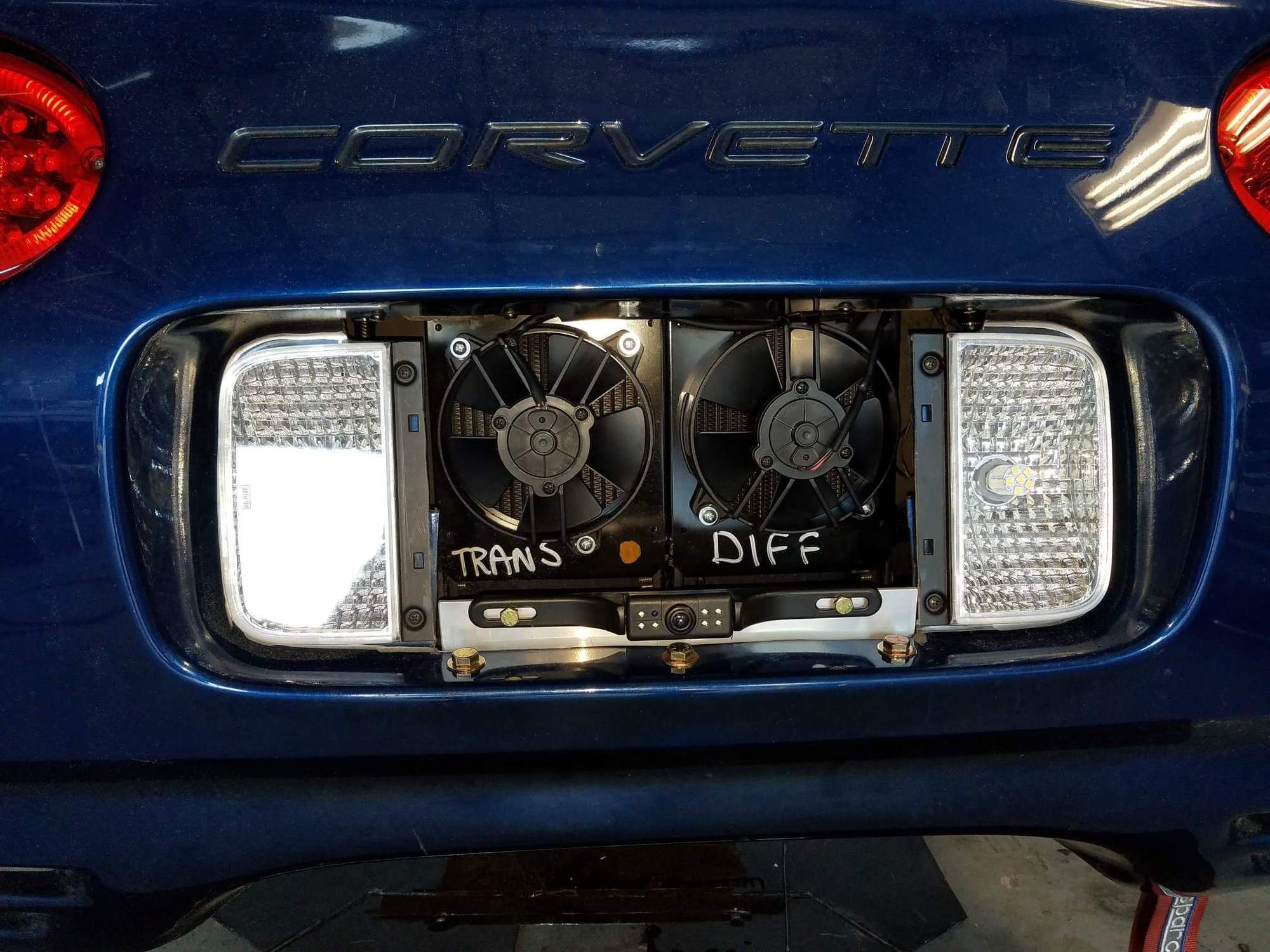 Rear Mounted Transmission Cooler - CorvetteForum - Chevrolet Corvette ...