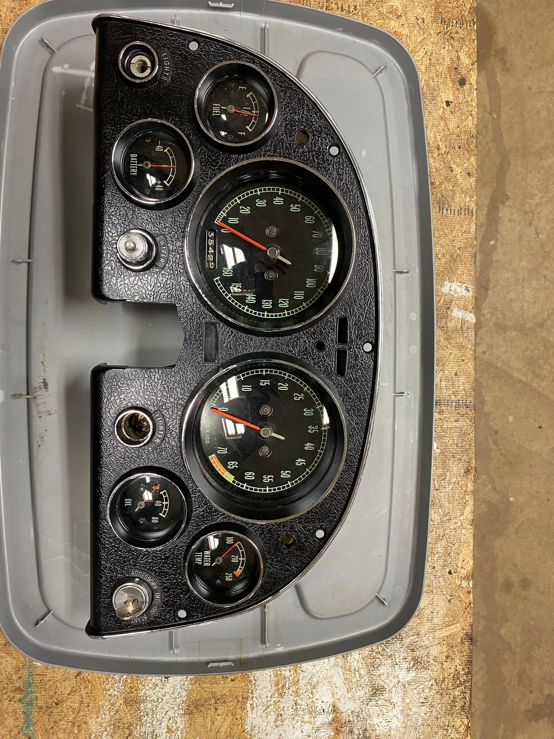 FS (For Sale) C2 1965 Dash Cluster - CorvetteForum - Chevrolet Corvette ...