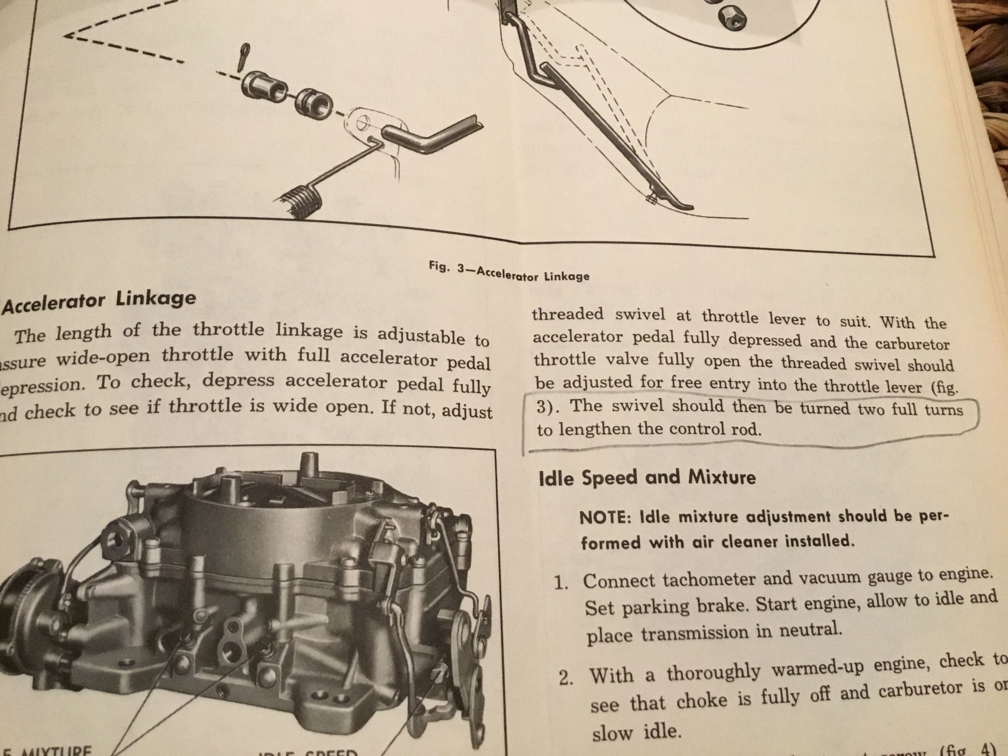 C2 Accelerator lever adjustment - CorvetteForum - Chevrolet Corvette ...