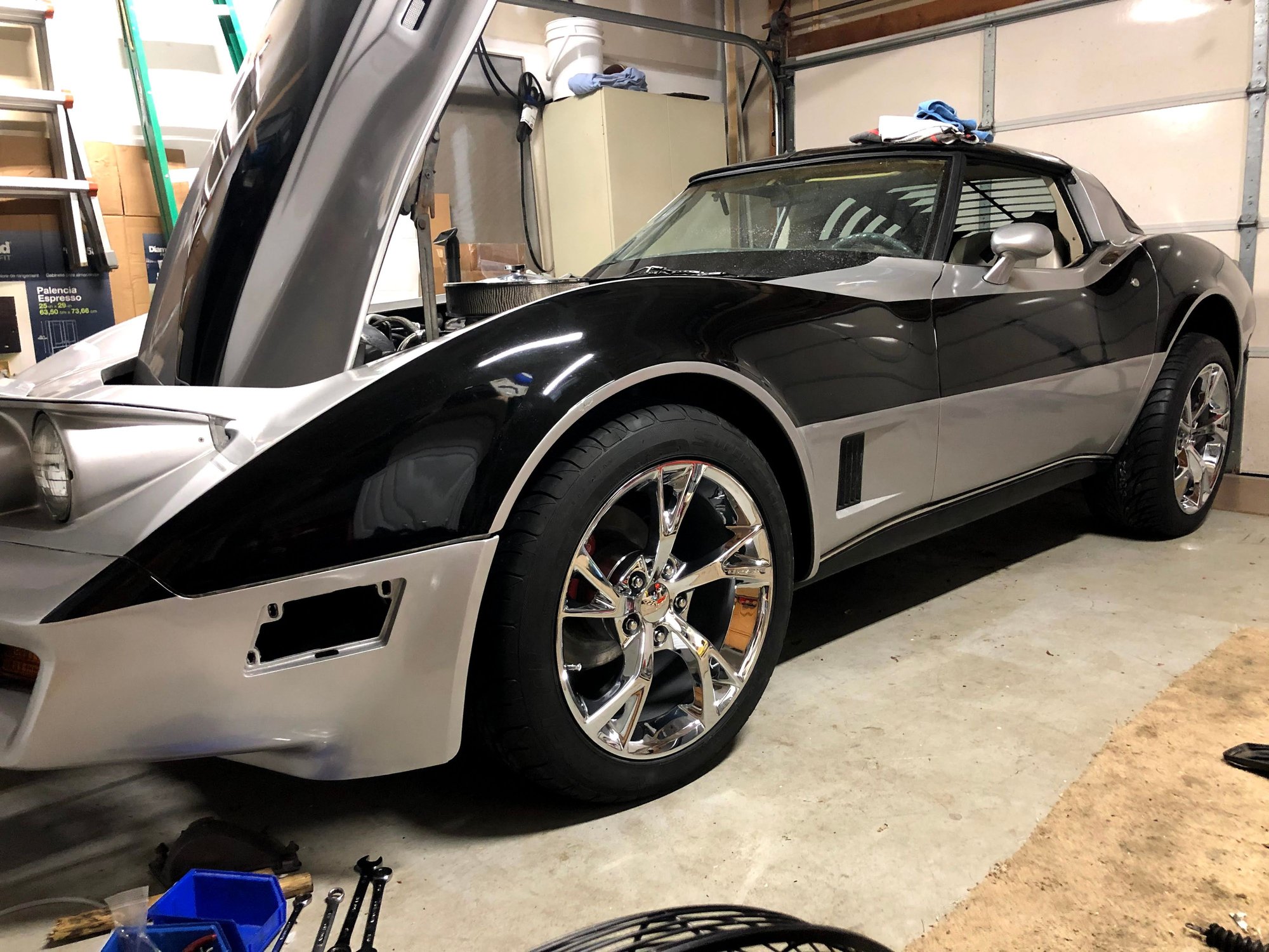 Photo(s) of 19" rims on a c3 ? - CorvetteForum - Chevrolet Corvette ...