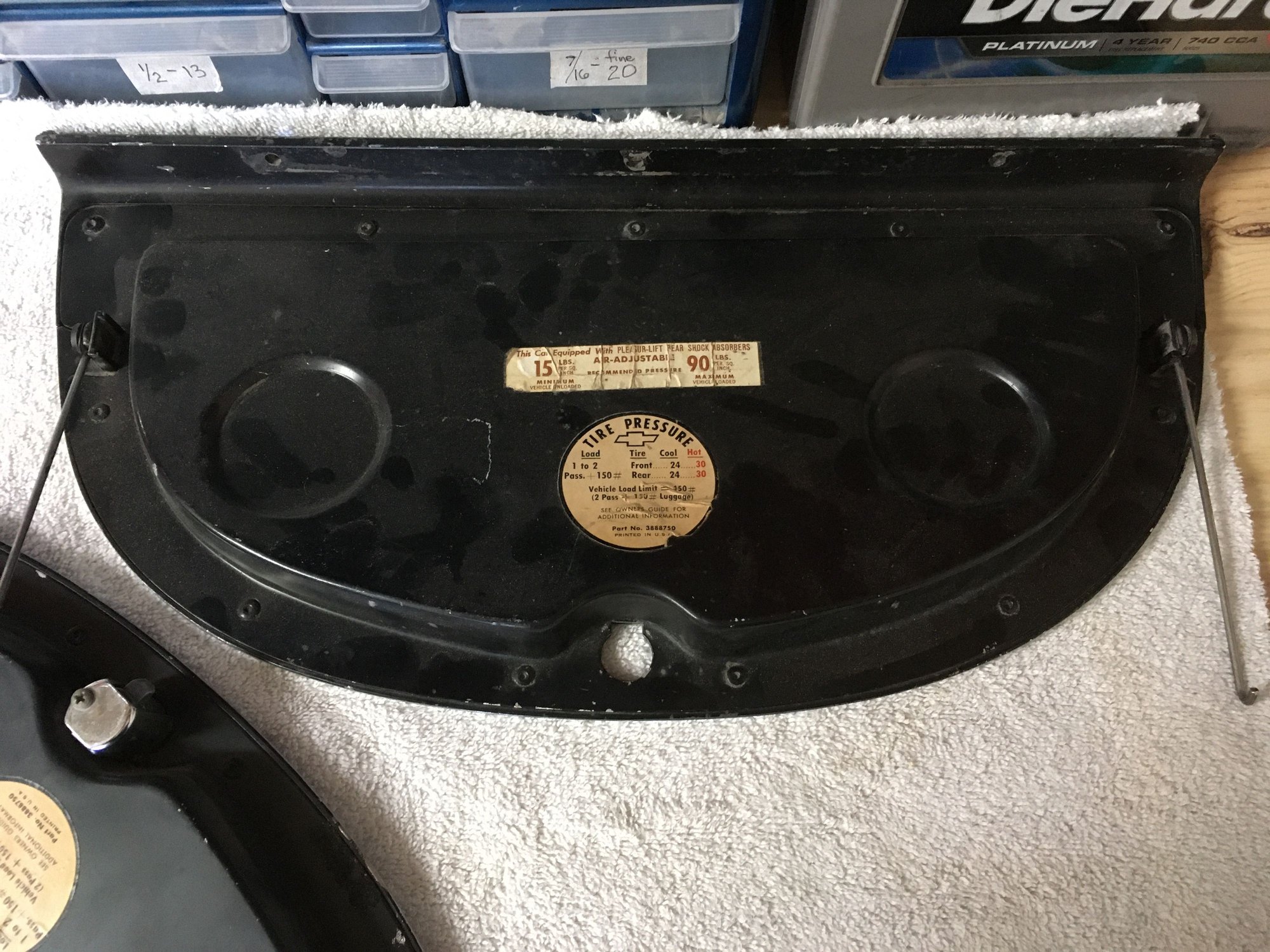 C2 glove box decals - CorvetteForum - Chevrolet Corvette Forum Discussion