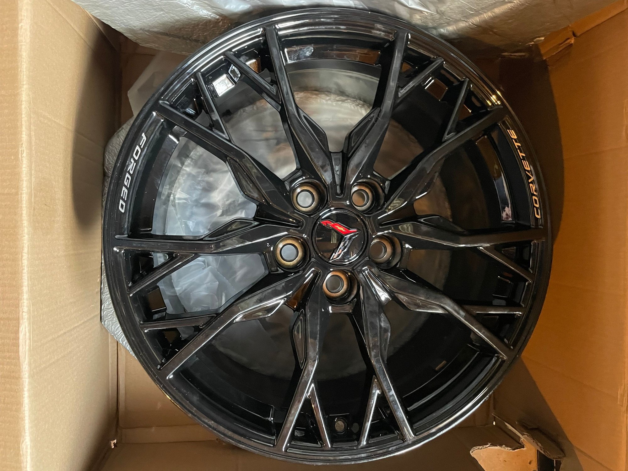 FS (For Sale) 4 GM OEM Black Q91 20 Spoke Wheels Forged Like New ...