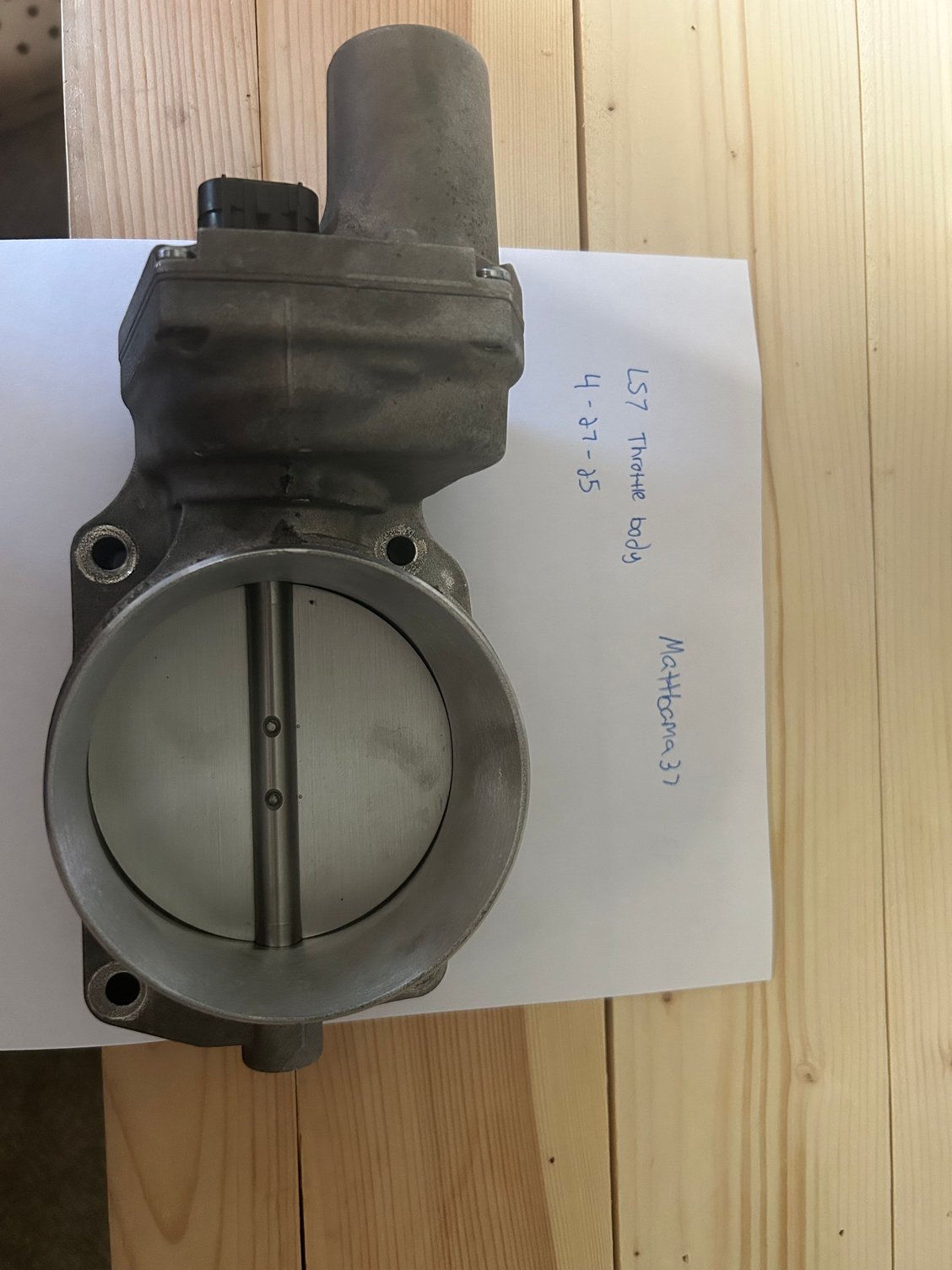 FS (For Sale) Mamo ported ls7 throttle body - CorvetteForum - Chevrolet ...