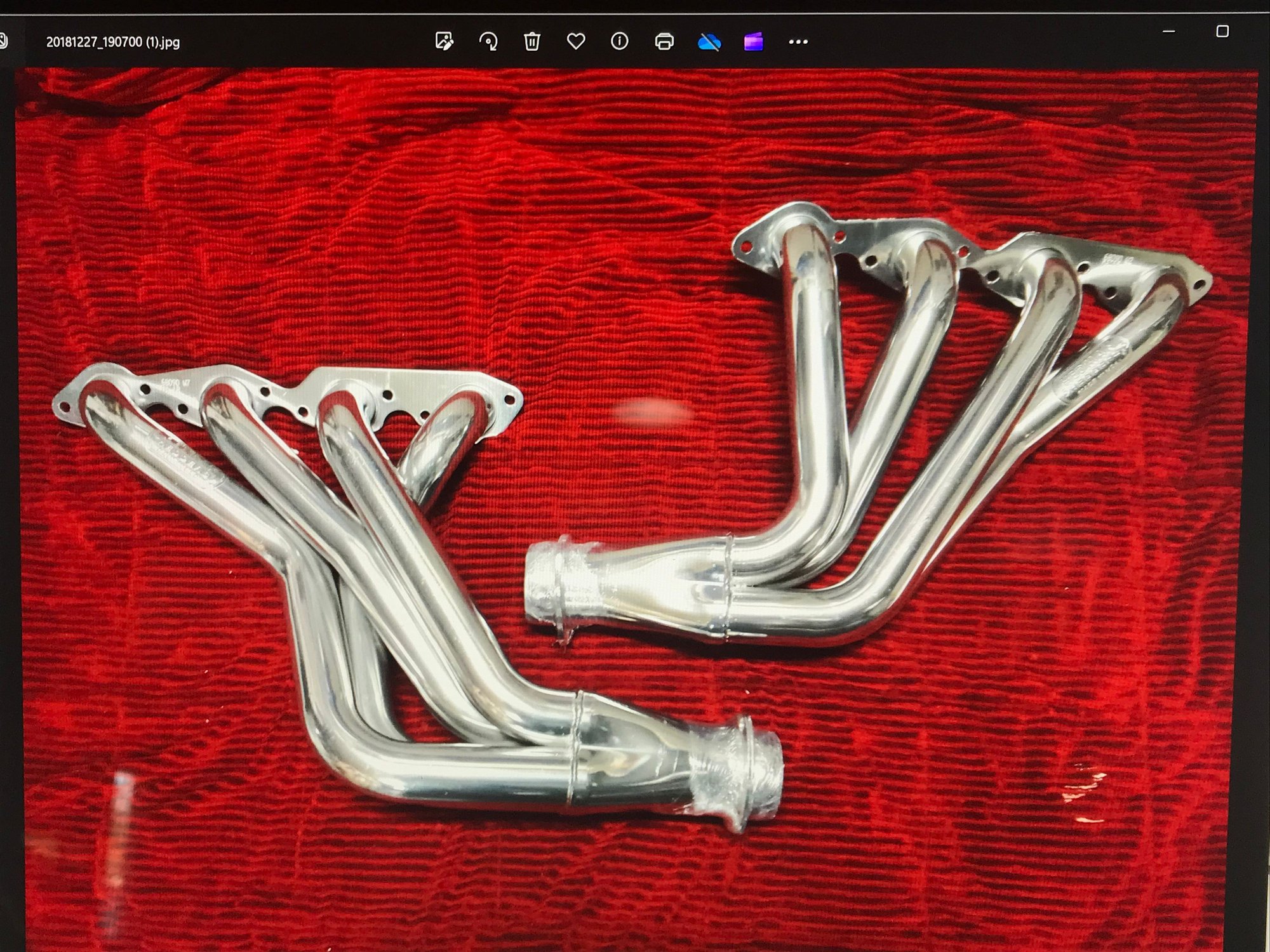 FS (For Sale) New Hedman Headers, Big Block, Silver Ceramic Coated ...