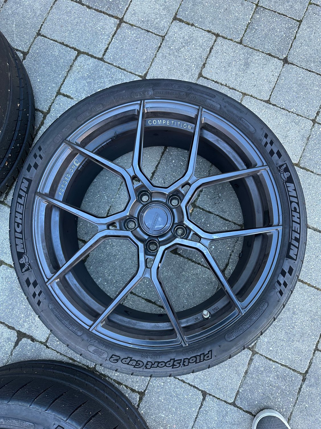 FS (For Sale) Forged one Competition Wheels and Sport Cup 2 tires ...