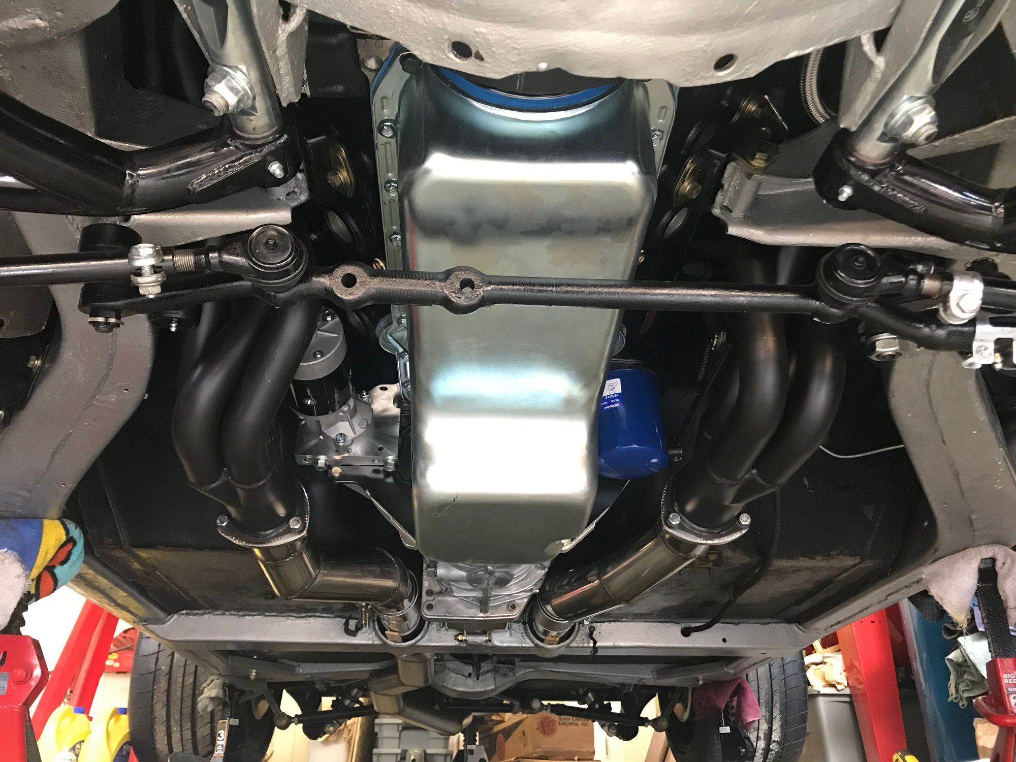 C2 Long tube headers & Blueprint SB engine in 1966. Who makes them ...