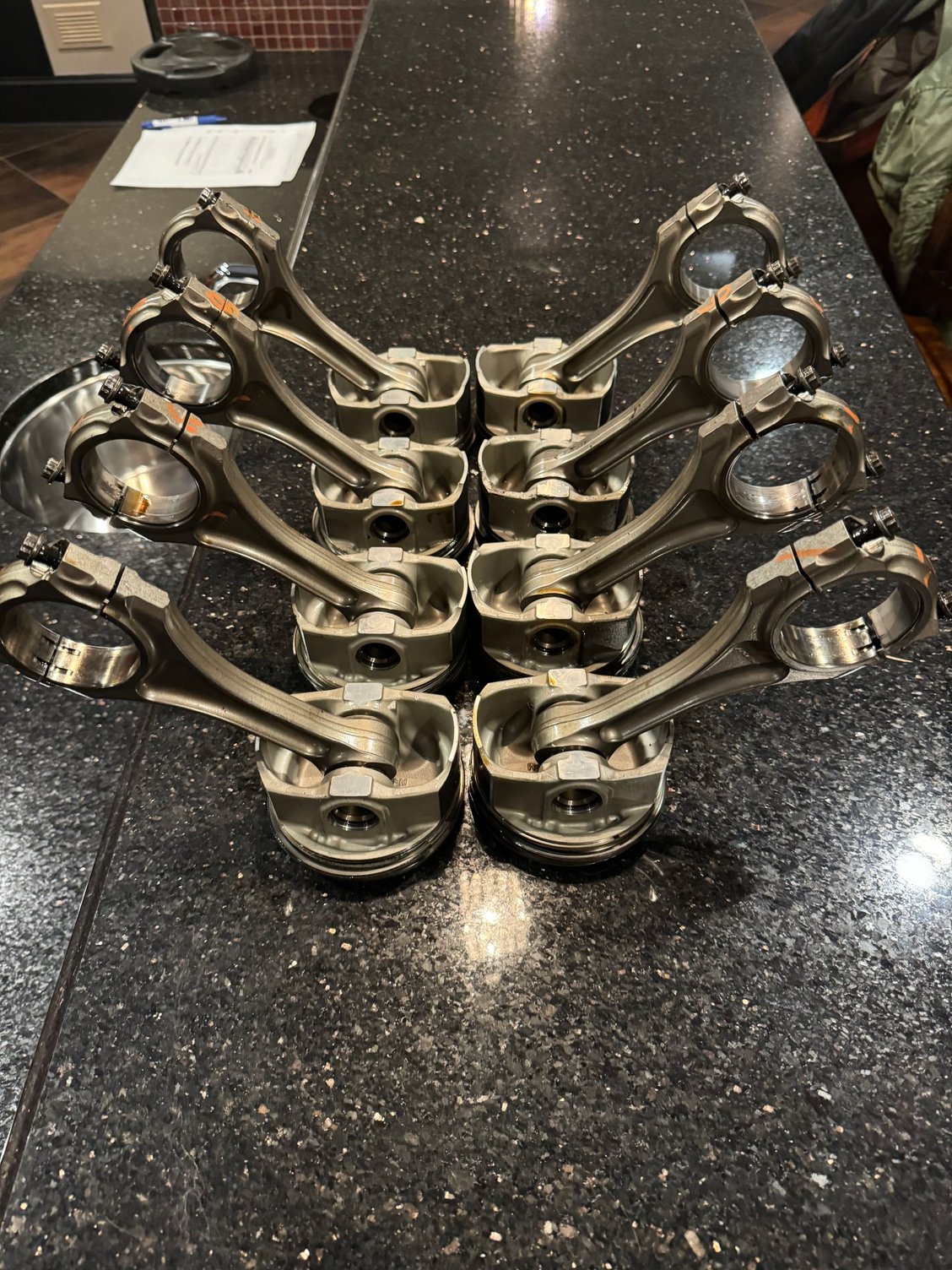 FS (For Sale) 2009-2013 GM LS9 Titanium Connecting Rods GM# 12598615 ...