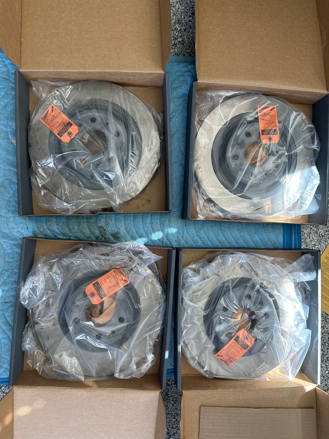 FS (For Sale) FS: OEM Z51 brake rotors - used 20 miles - CorvetteForum ...