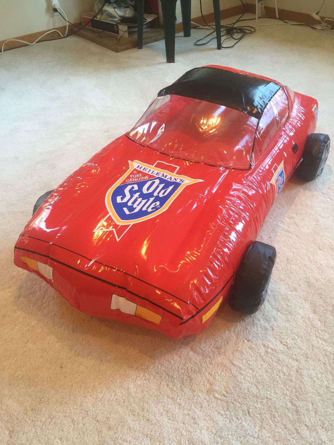 F/S Heilemans Old Style Beer C4 Inflatable Car NOS Late 80's ...