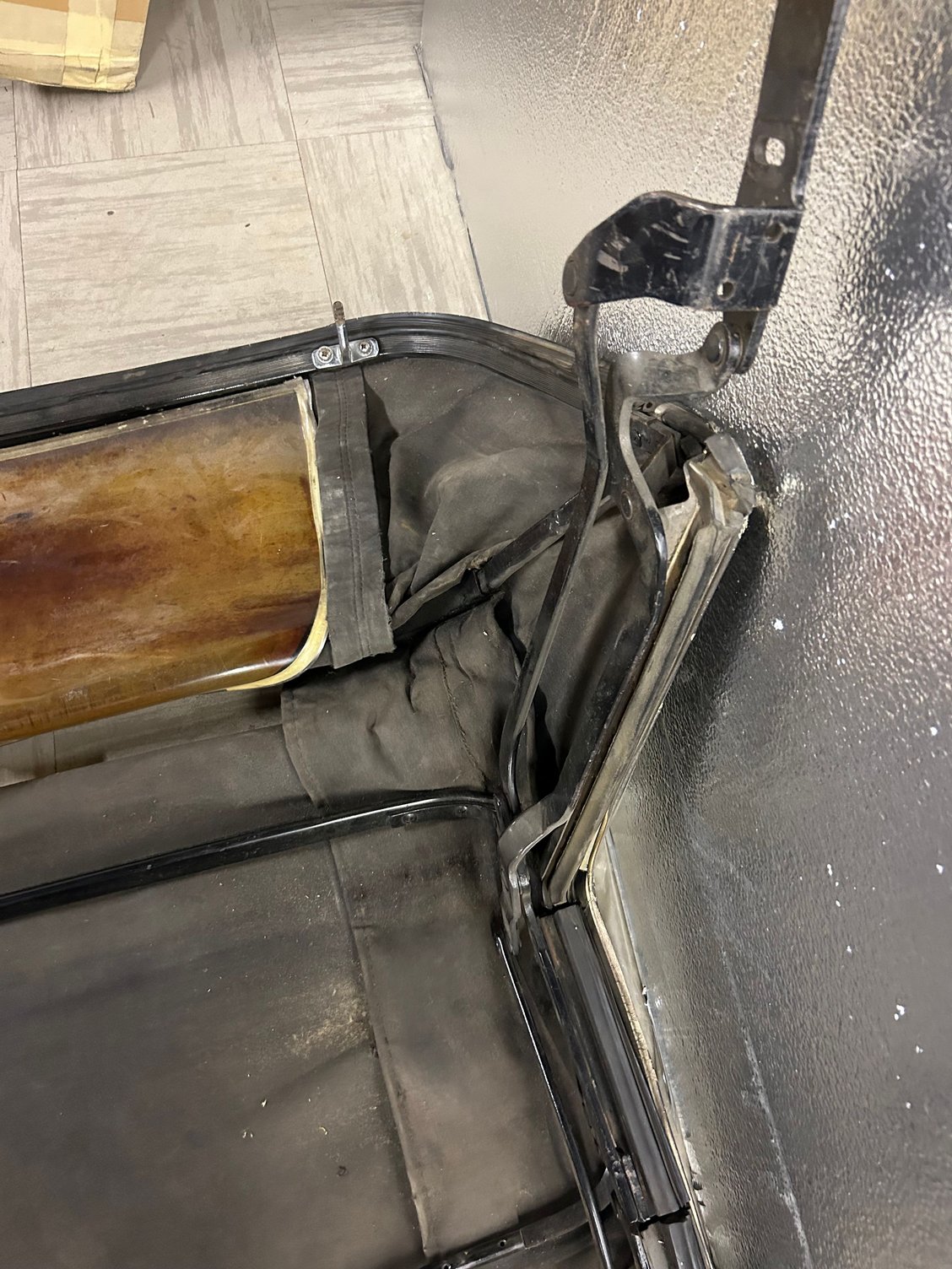 FS (For Sale) 1963-1967 convertible top frame - CorvetteForum ...