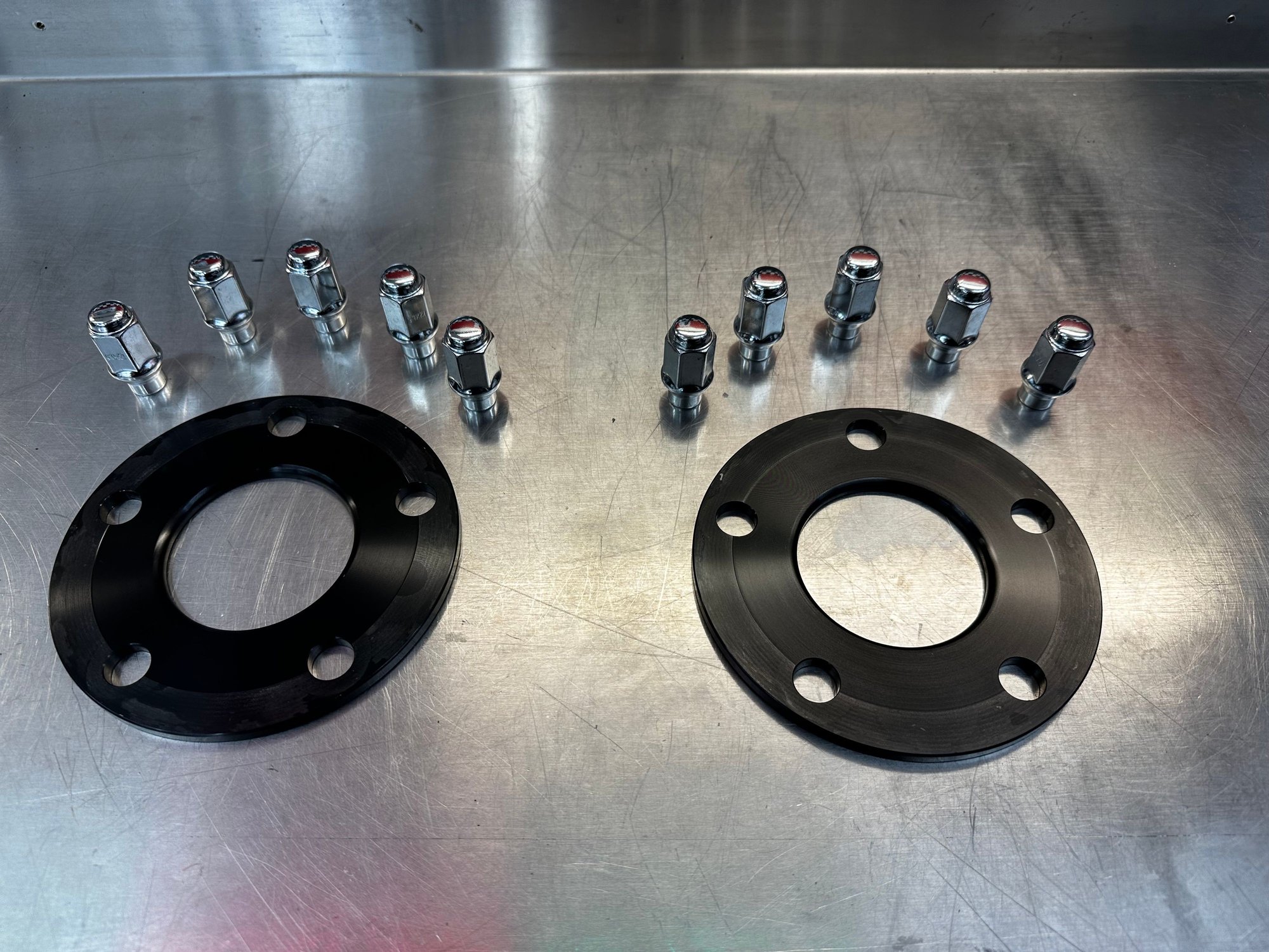 FS (For Sale) (2) 6mm wheel spacers and extended thread lug nuts - CorvetteForum - Chevrolet ...