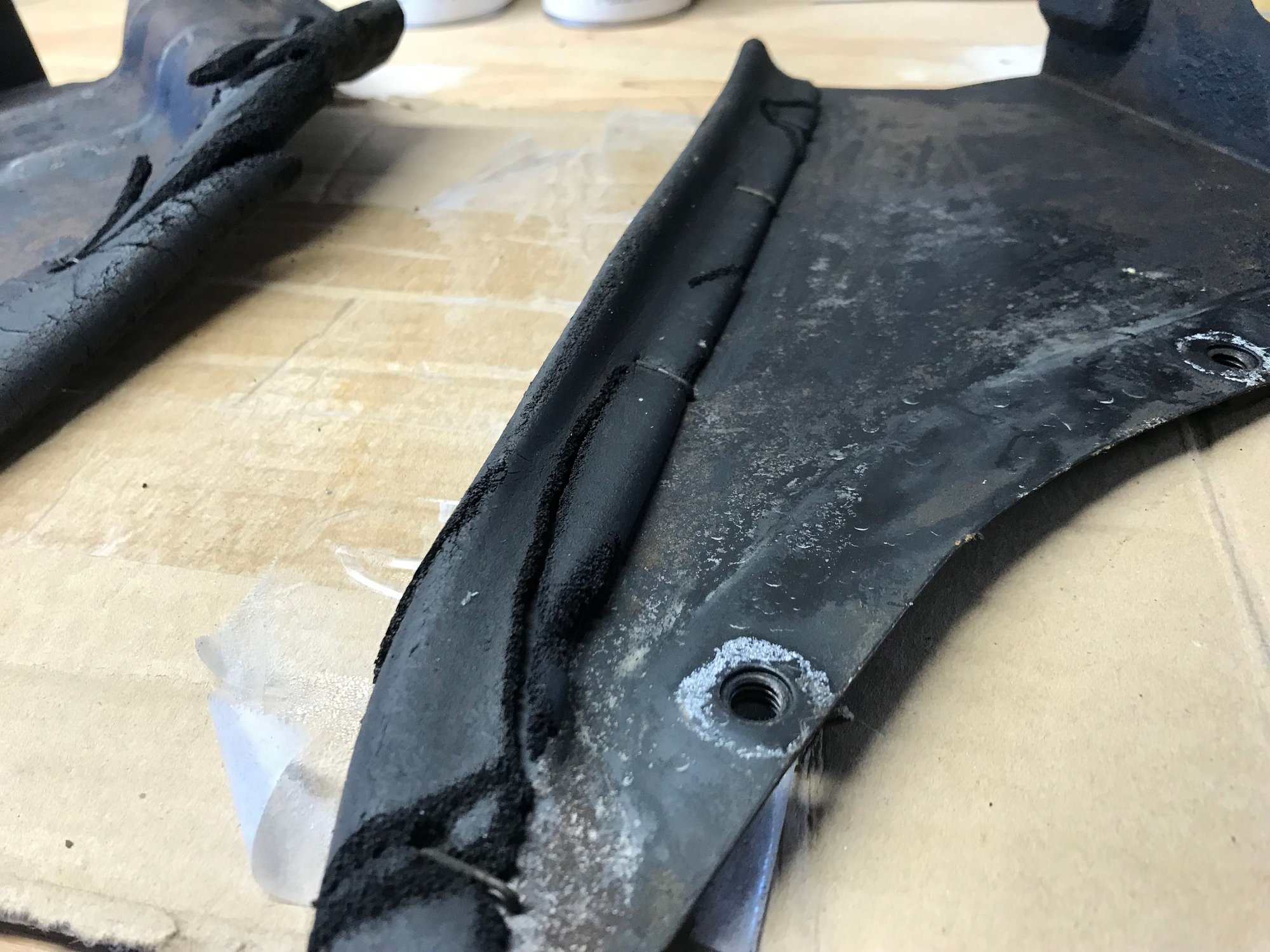 What’s The Best Way To Attach The Engine Compartment Shield Rubber ...